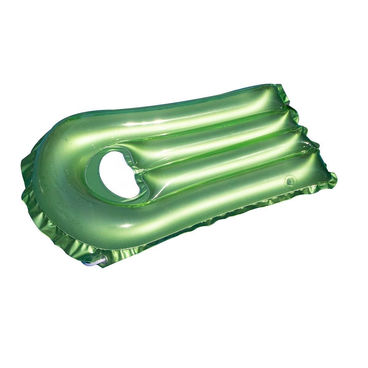 30-Inch Inflatable Transparent Green With Metallic Silver Surf Rider ...