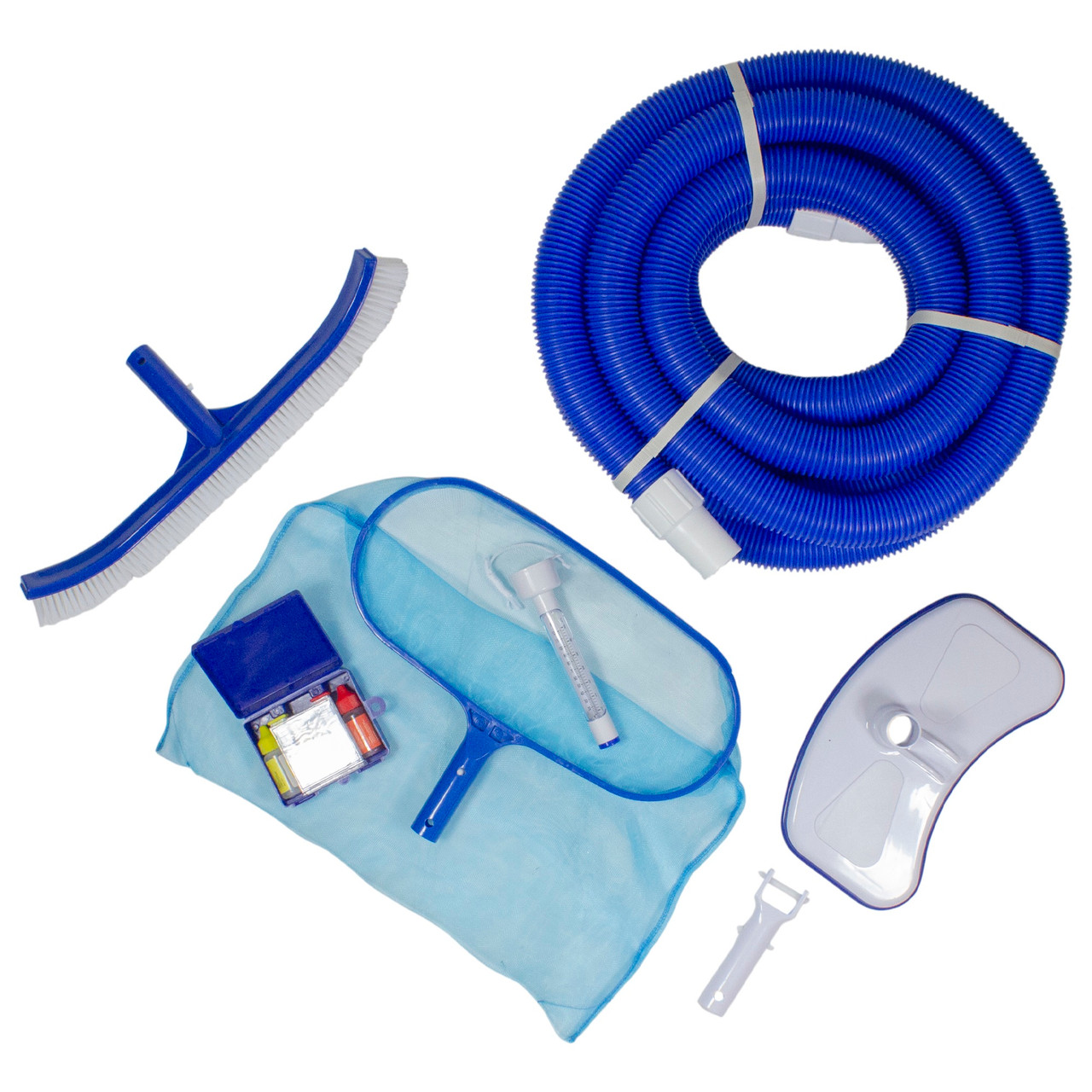 7-Piece Assorted Pool Maintenance Cleaning Kit | Christmas Central