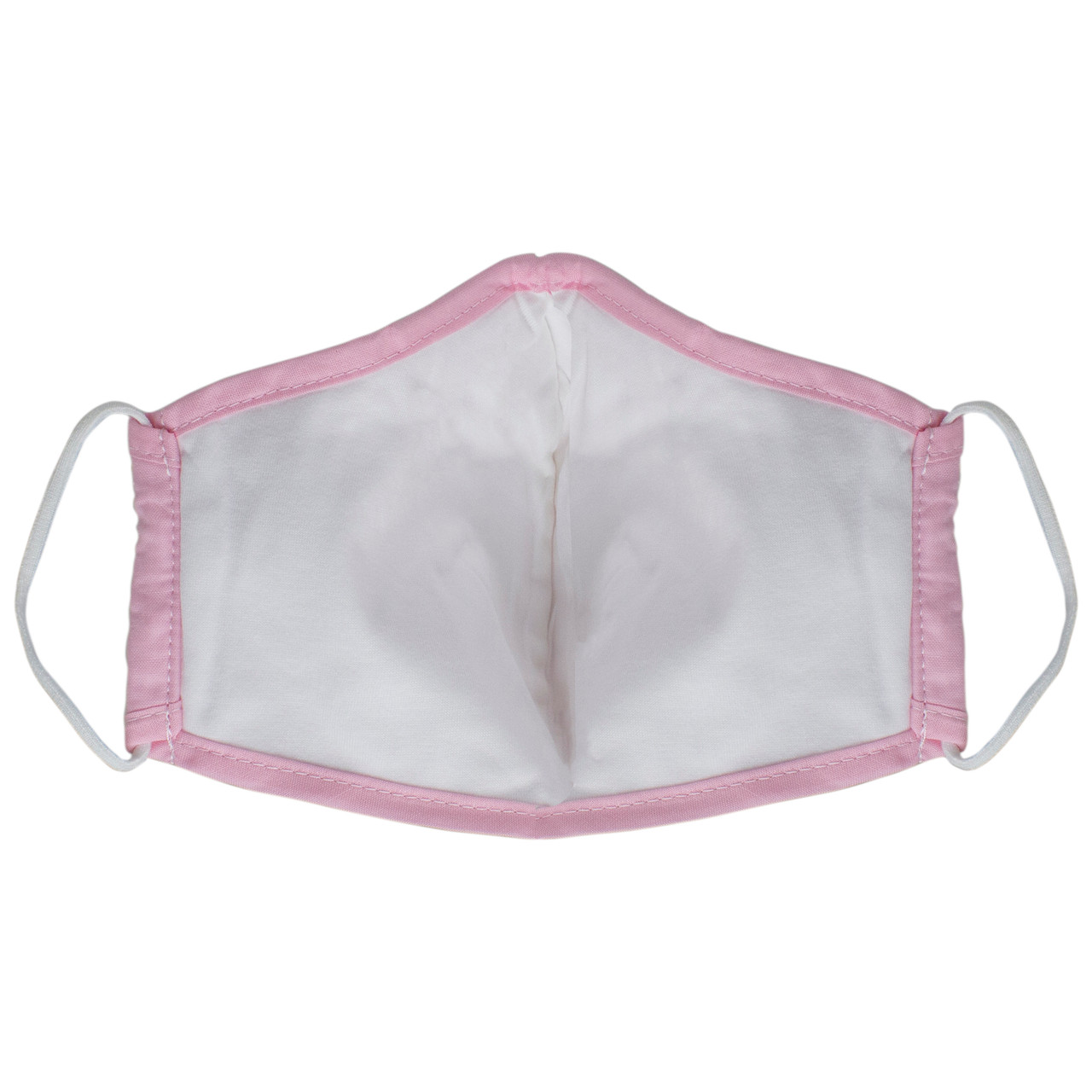 Pack of 5 Pink 3 Ply Reusable Fabric Face Masks with Seam | Christmas ...