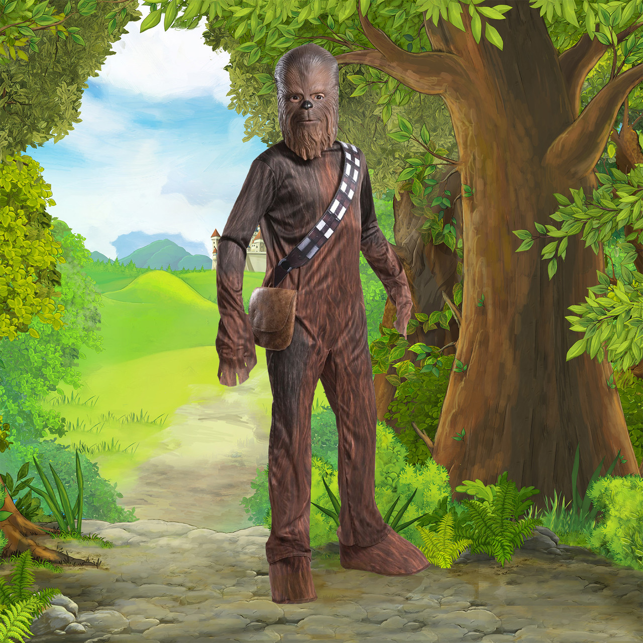 Chewbacca Star Wars Boy's Halloween Costume - Large | Christmas Central
