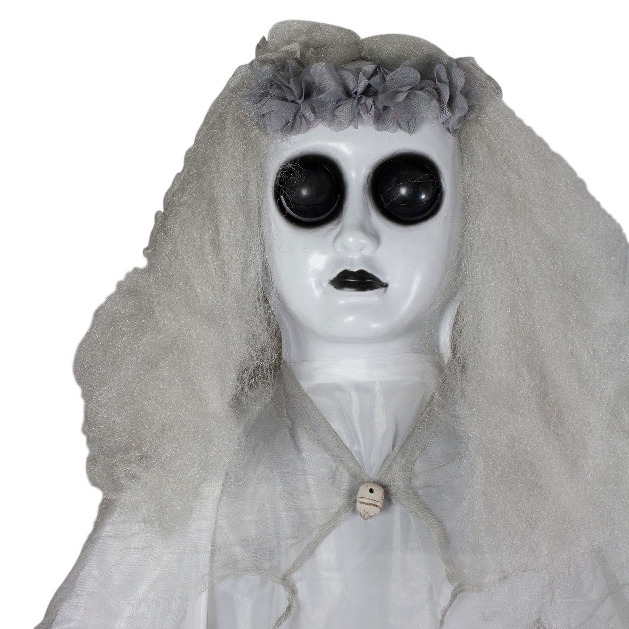 Spooky Town 6' Lighted & Animated Ghost Bride Halloween Decoration ...