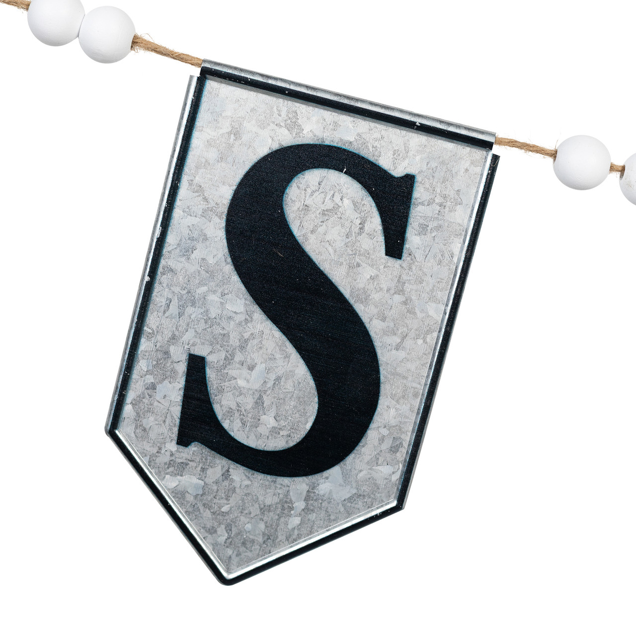 7' Metal Gray & Black SPOOKY Halloween Bat Banner | Christmas Central