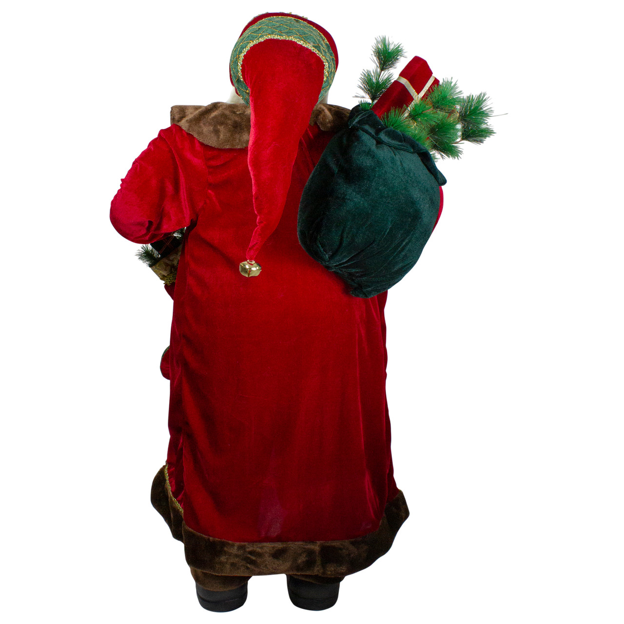 4' Standing Santa Christmas Figure with Presents | Christmas Central