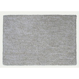 1.5' x 2.5' Ivory & White Rectangular Bathroom Rug | Christmas Central
