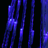 4' Blue LED Light Show Cone Christmas Tree Lighted Outdoor Decoration ...