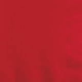 Club Pack of 240 Ruby Red Square Disposable Beverage Napkins 6.5 ...