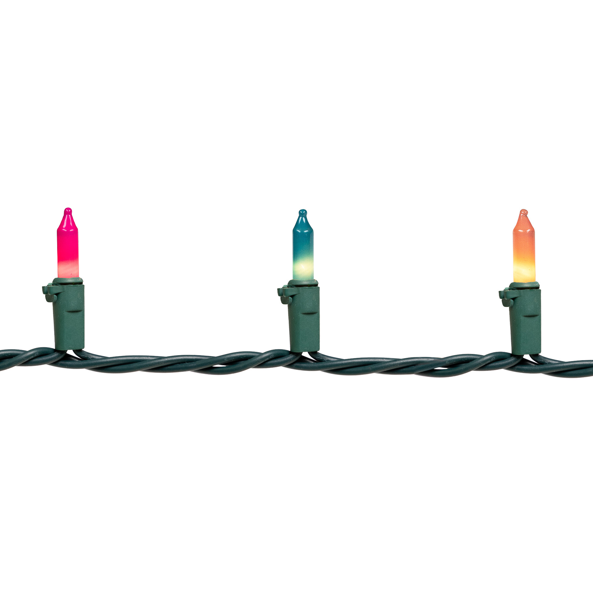 Mini Easter Light Set - Pastel Multi-Color - 7' Green Wire - 35ct ...