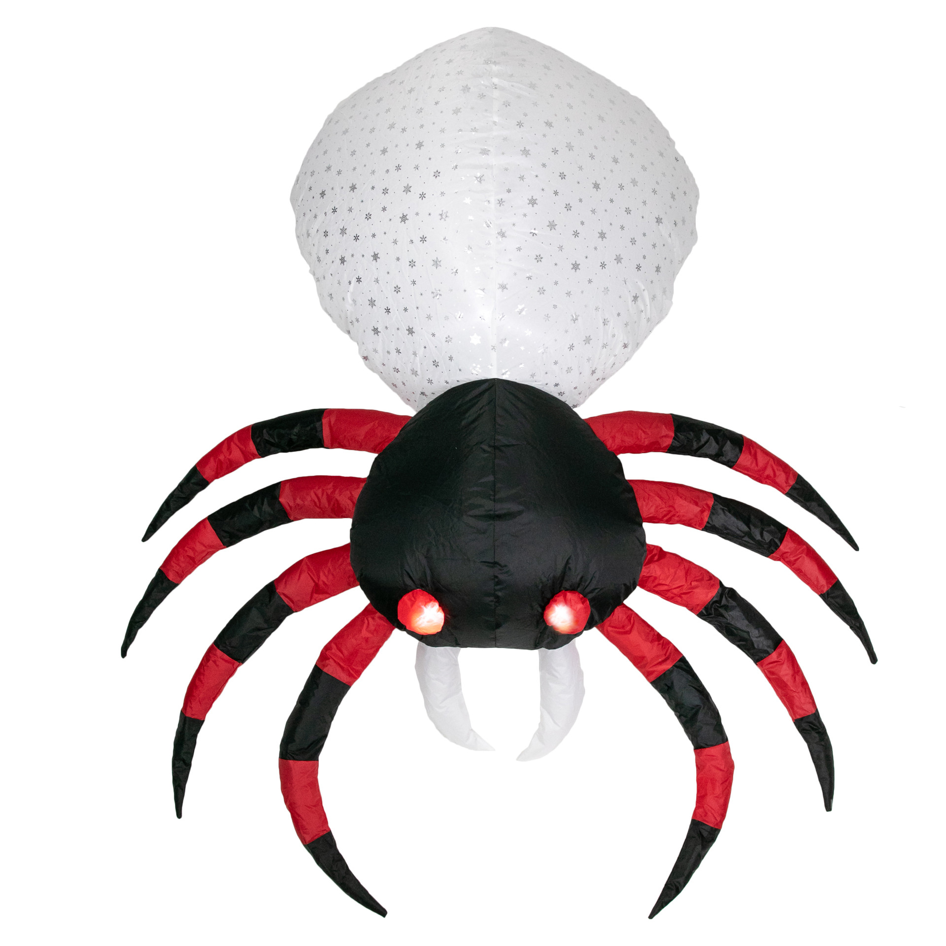 4ft Lighted Inflatable Chill & Thrill Spider Outdoor Halloween ...