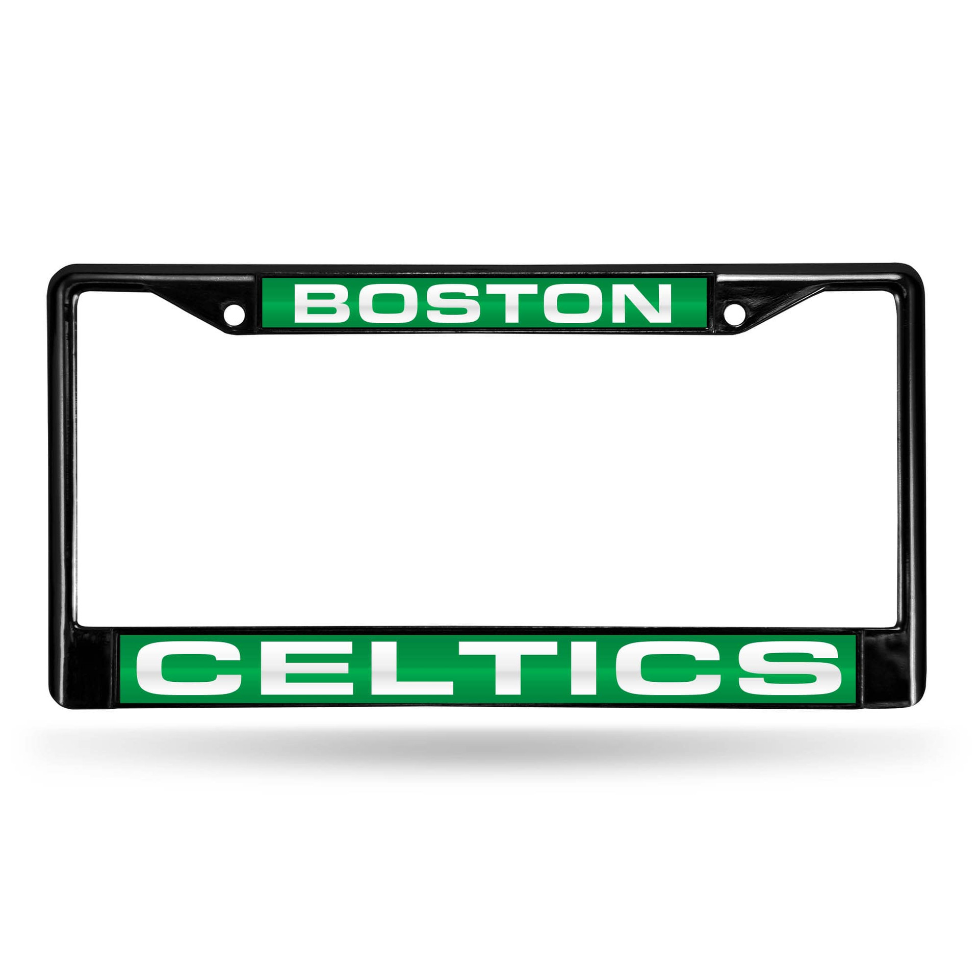 6" x 12" White & Green NBA Boston Celtics Rectangular License Plate ...