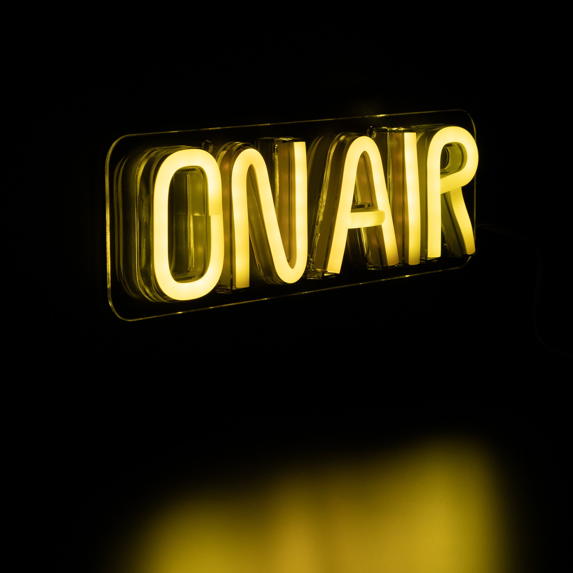 11" LED Neon Style 'On Air' Wall Sign | Christmas Central