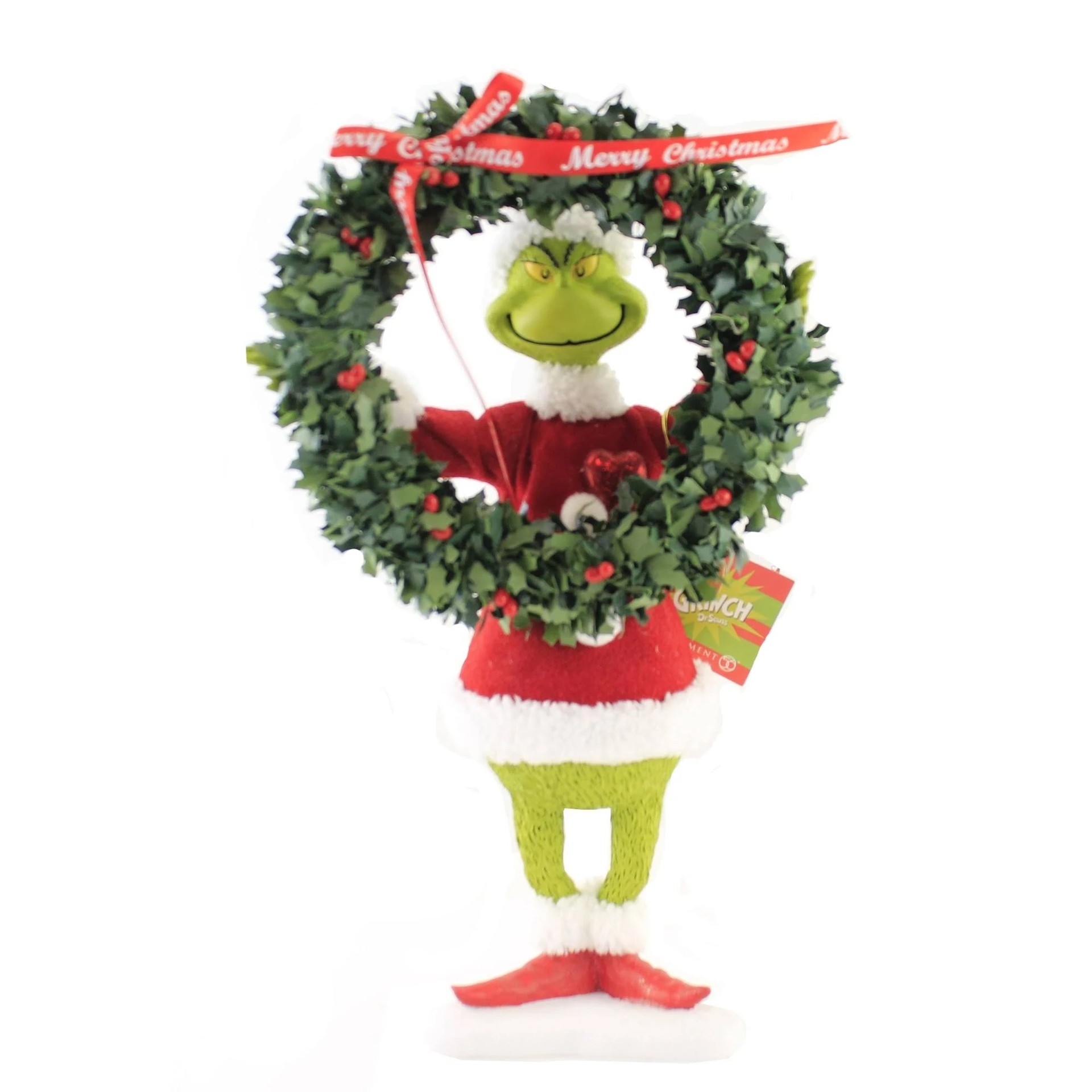 Dept 56 Grinch Decorates Christmas Figure | Christmas Central