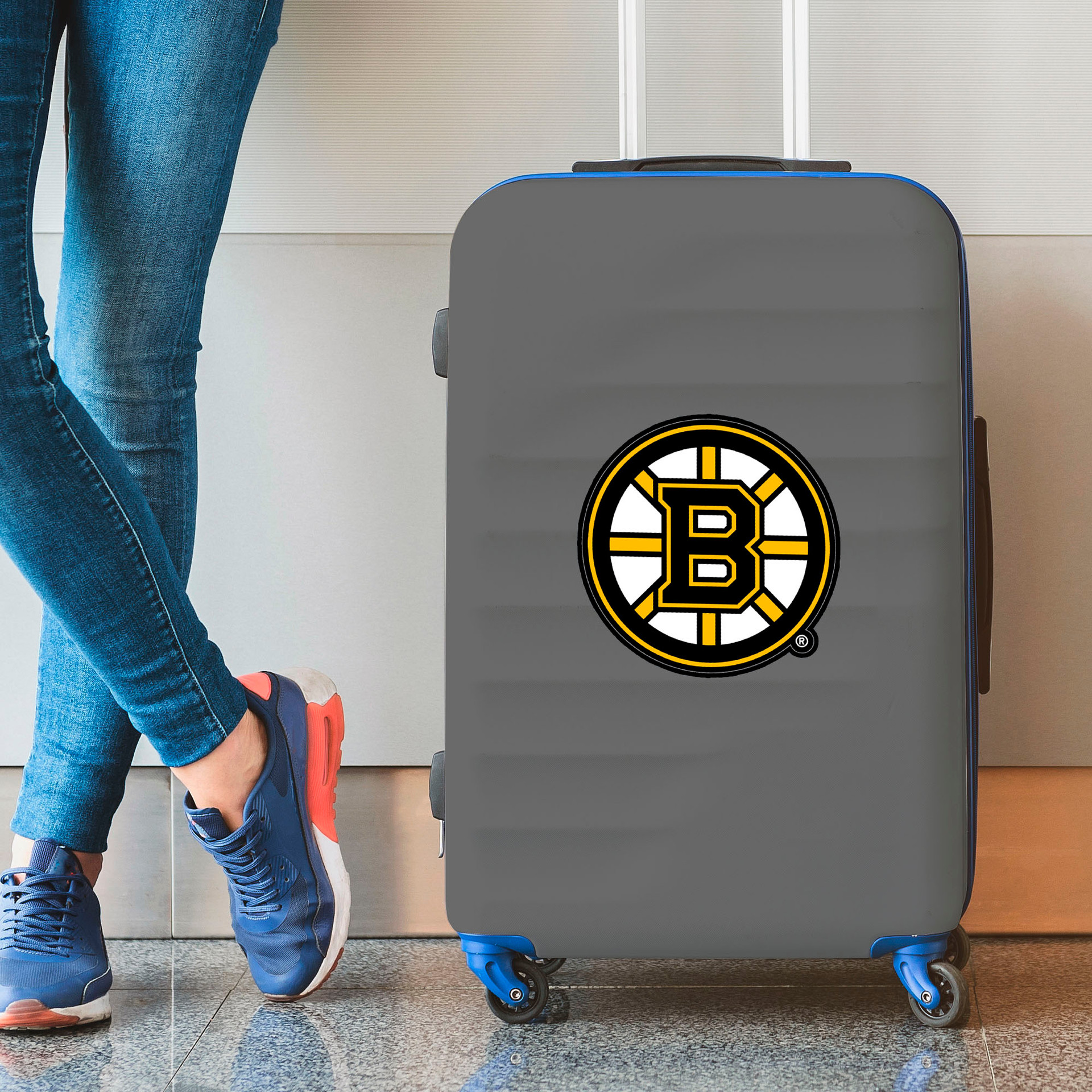 8" NHL Boston Bruins Large Decal Sticker | Christmas Central