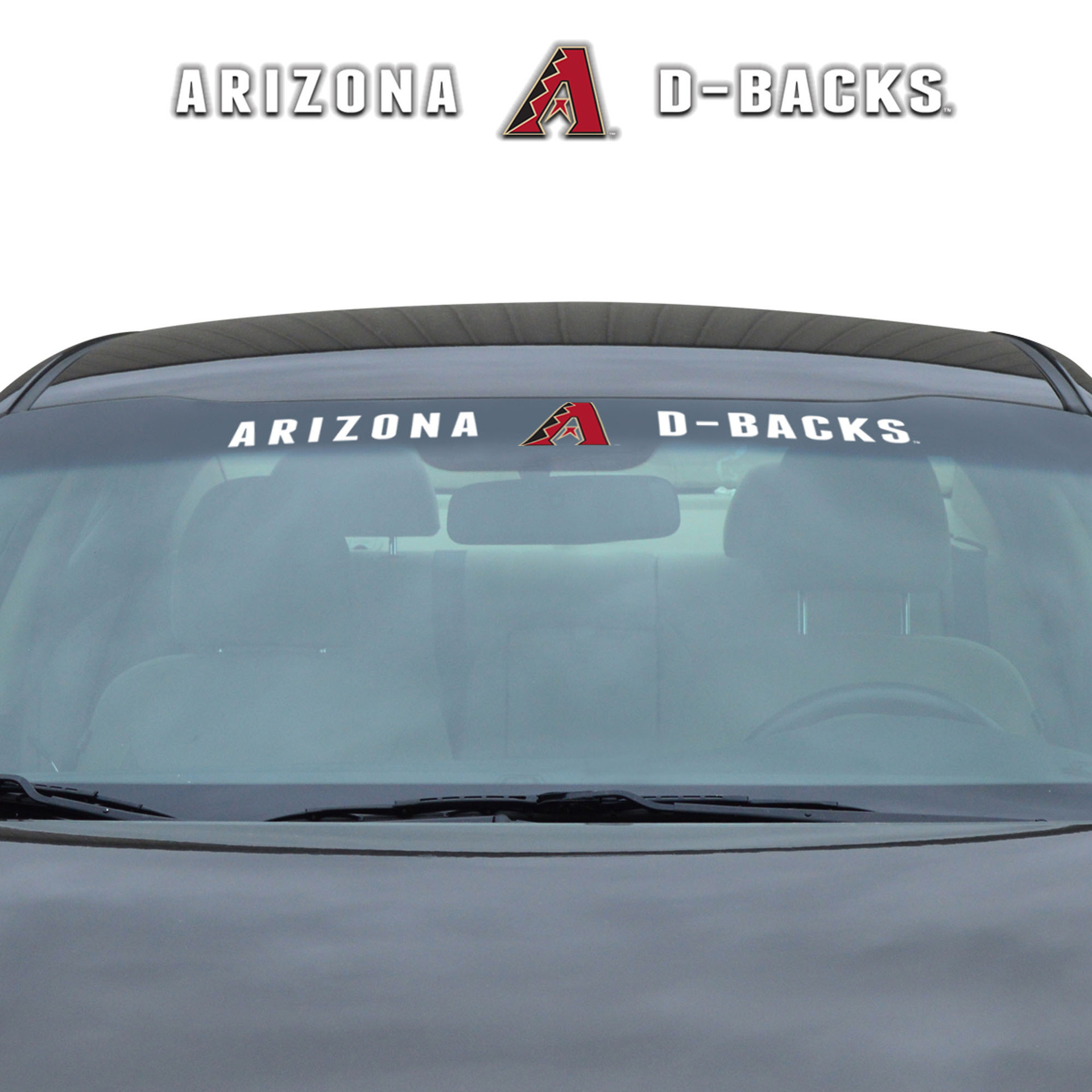 34” MLB Arizona Diamondbacks Automotive Windshield Decal | Christmas ...