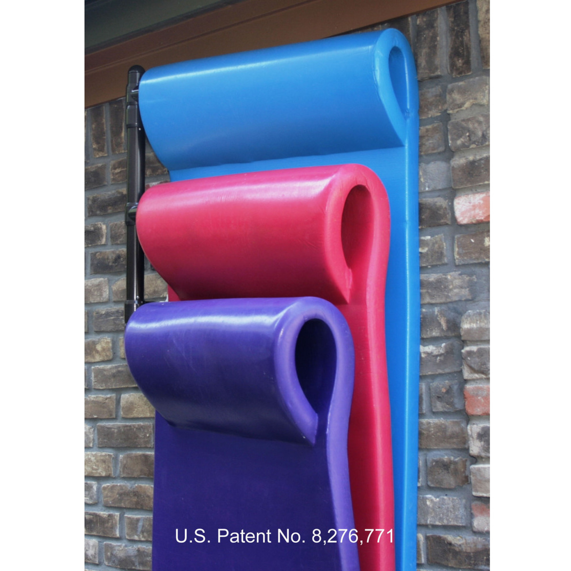 3-Rack Pool Float Hanging Rack - 28" - Brown | Christmas Central