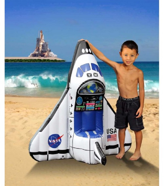 11" Jr. Space Explorer, Inflatable Space Shuttle | Christmas Central