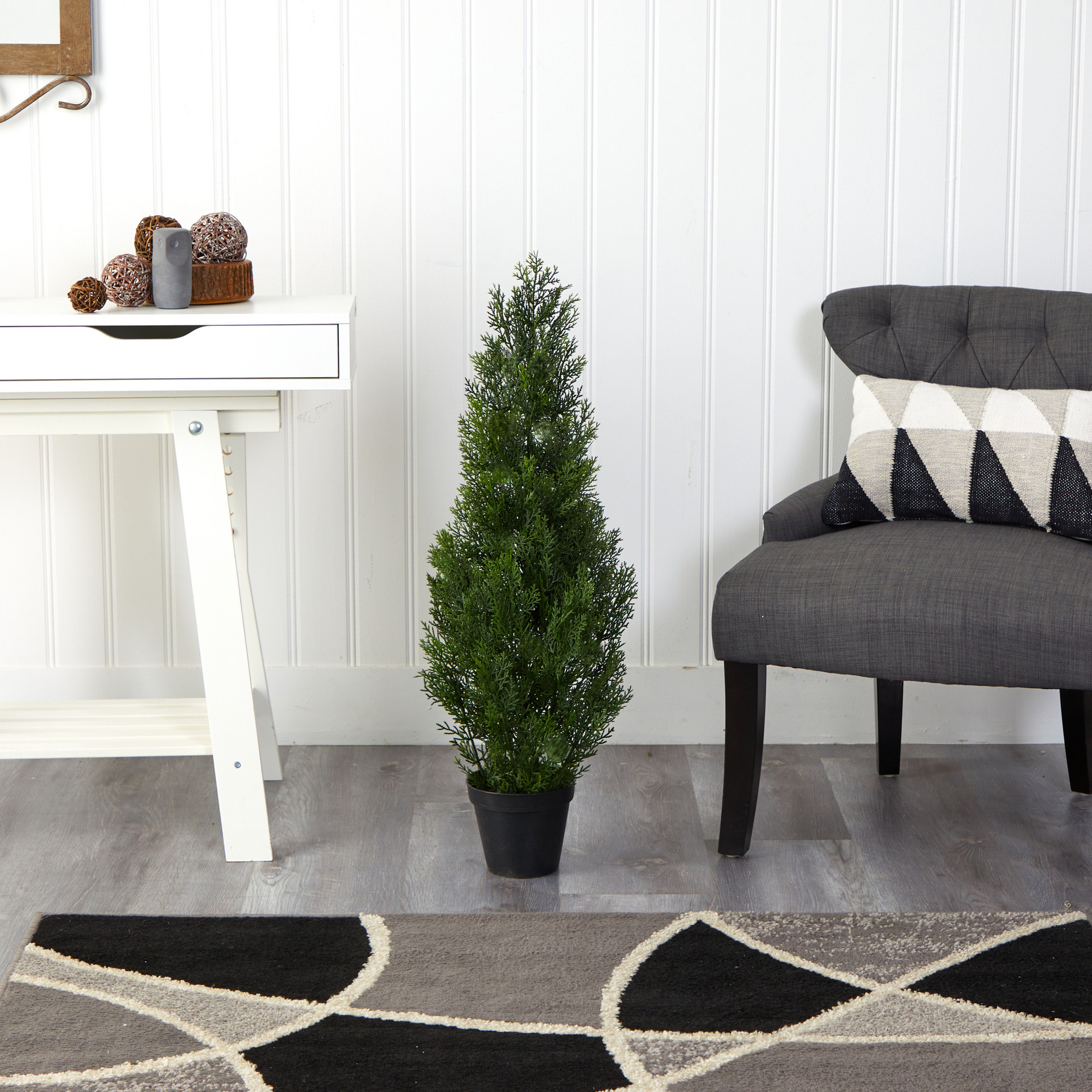3' Mini Artificial Cedar Pine Tree | Christmas Central