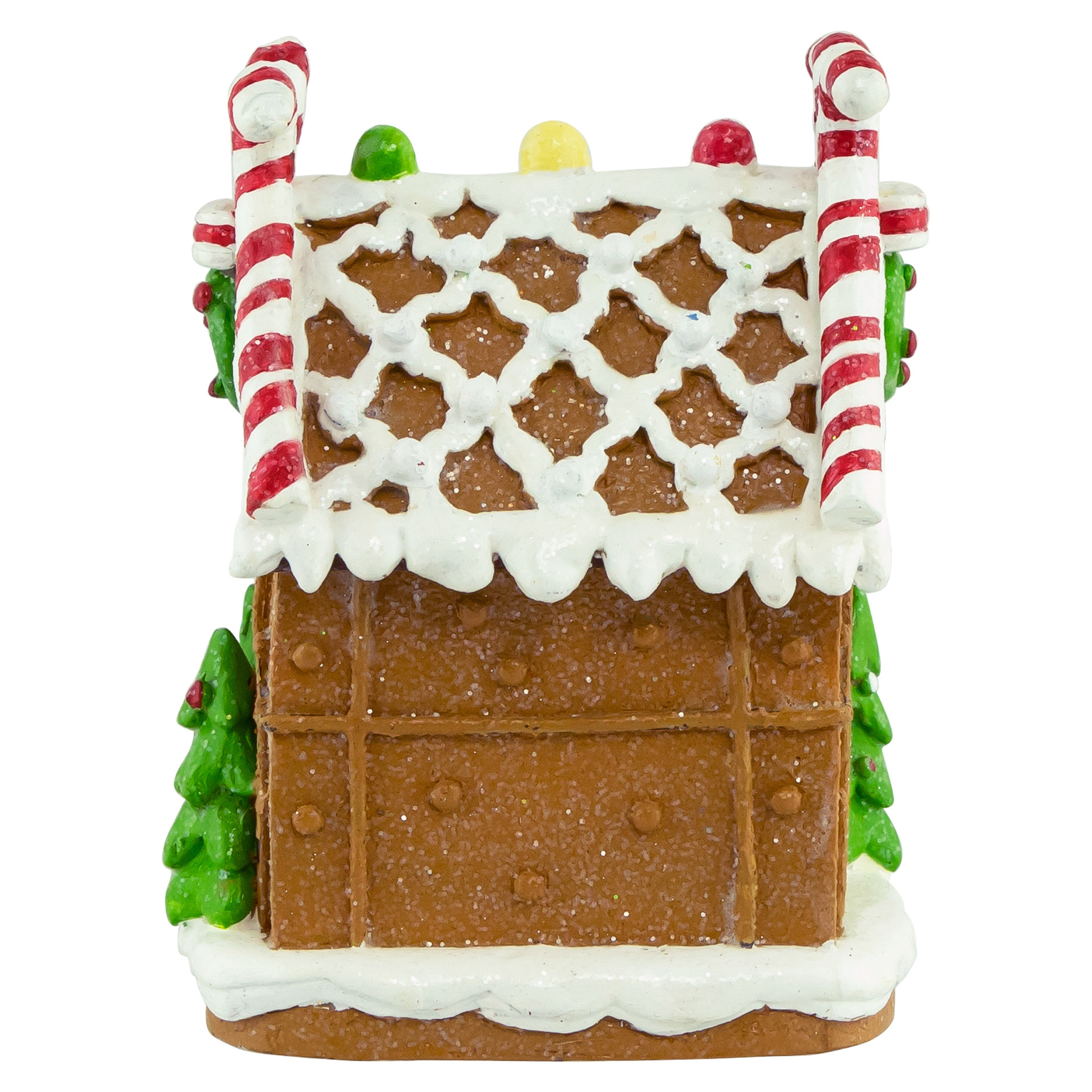 6" Gingerbread House Christmas Stocking Holder | Christmas Central