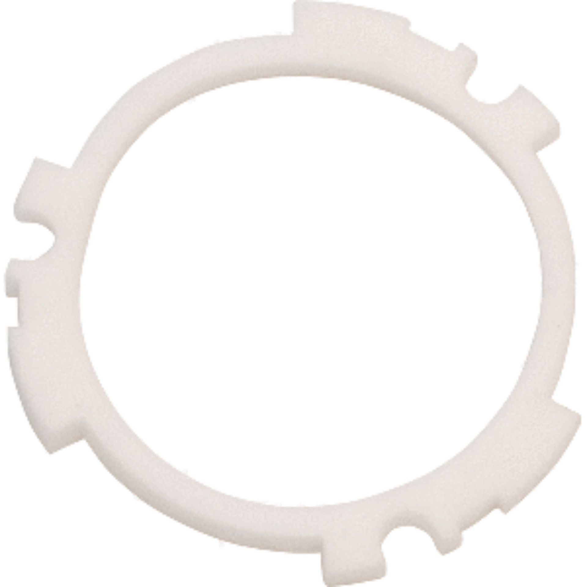 1" Solid White Outdoor i2Systems Closed Cell Foam Gasket for Aperion ...