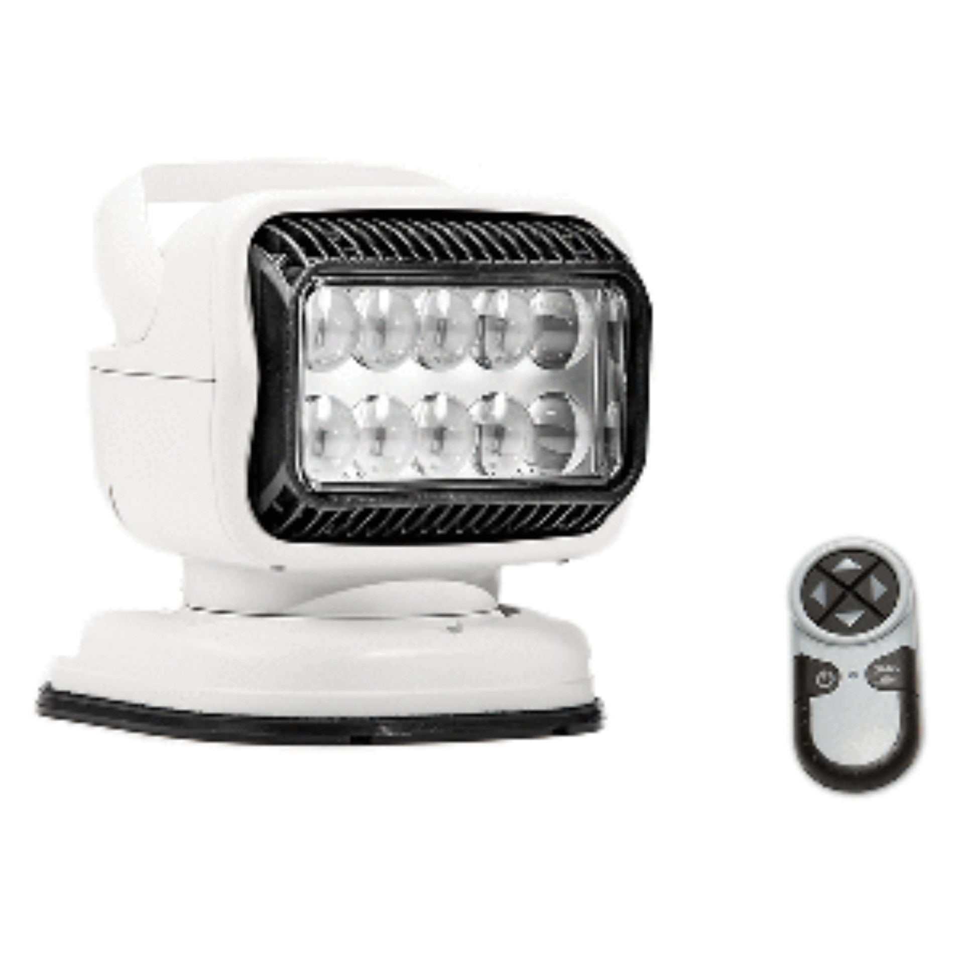 8" White & Clear LED Functional Golight Radioray GT Series Portable ...