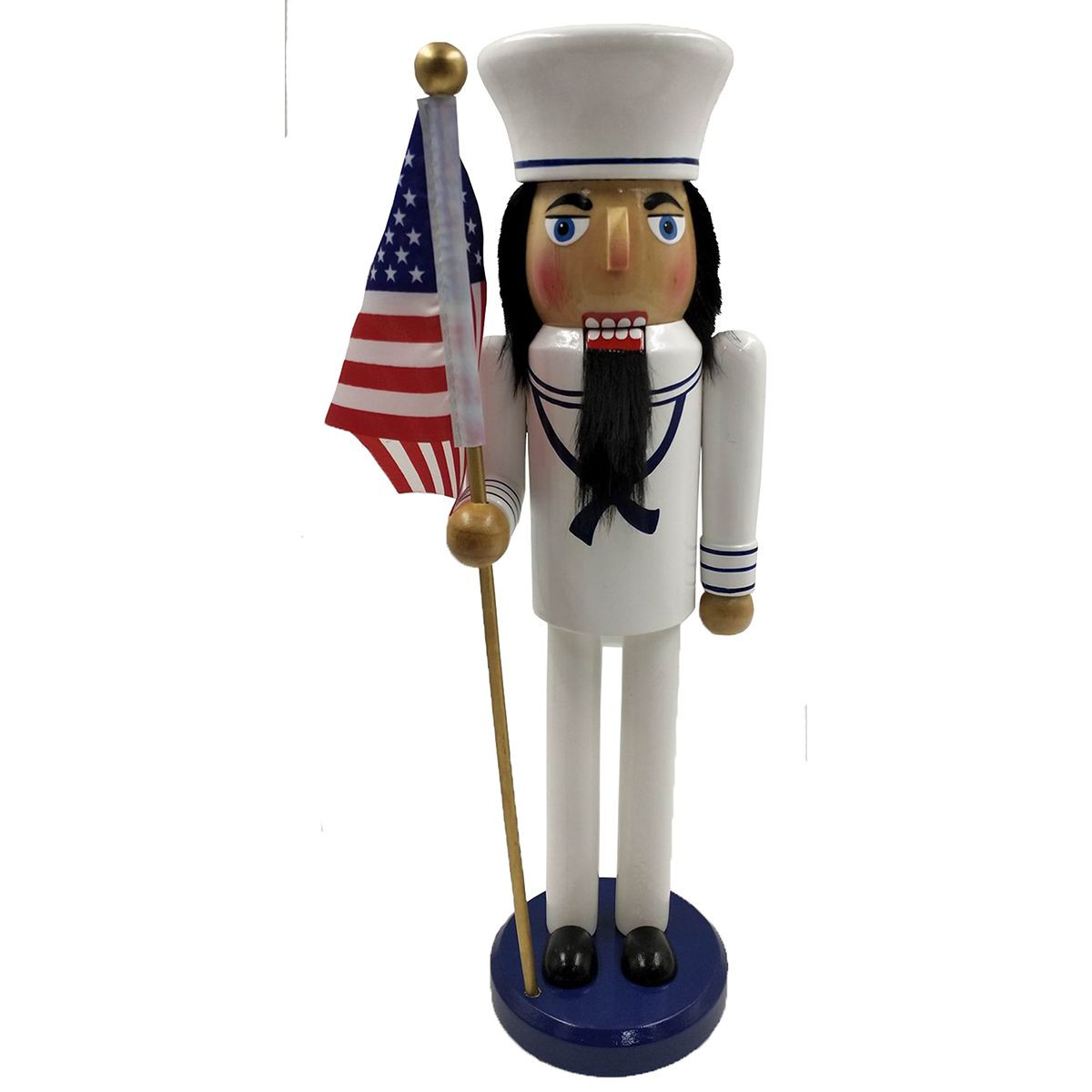 Navy Nutcracker Traditional Wooden Nutcracker Nutcracker Factory 14 ...