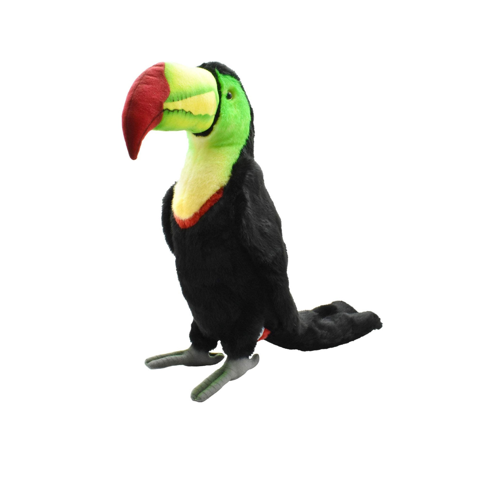 Pack of 2 Life-like Handcrafted Extra Soft Plush Toucan Stuffed Animals ...