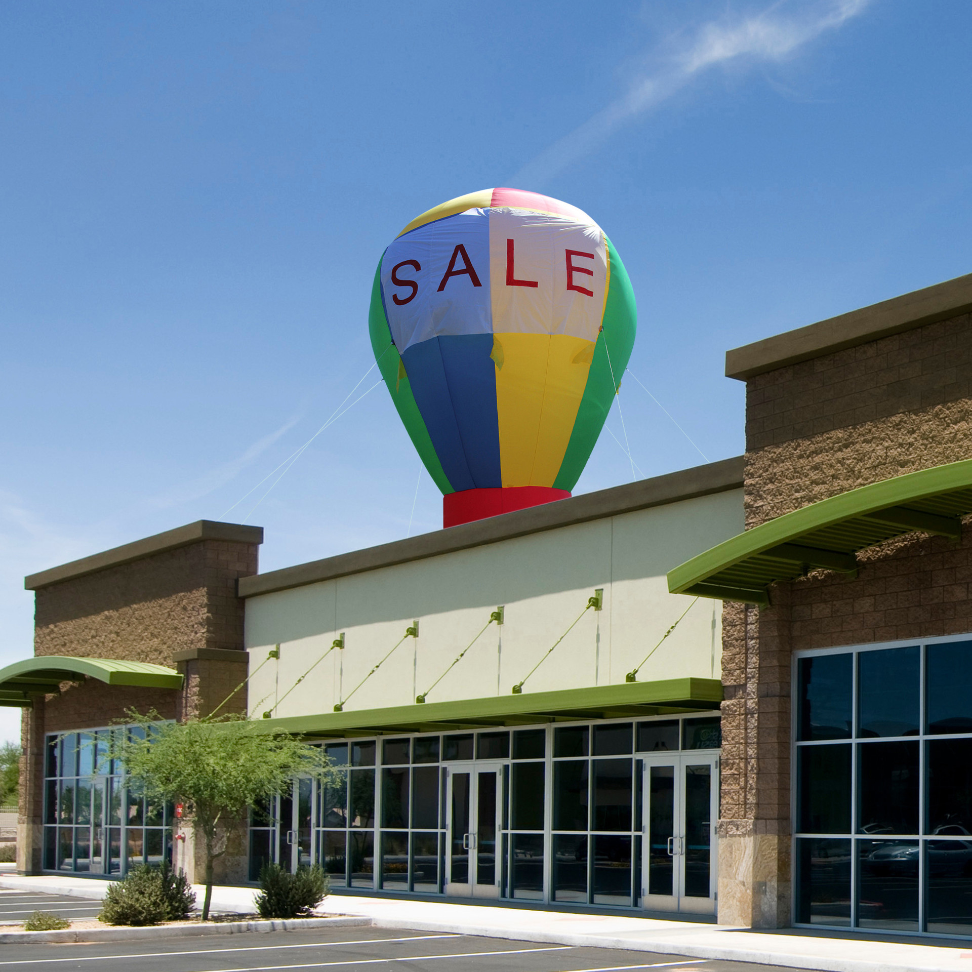 16' Rooftop Inflatable Balloon Advertising Display – Multicolor ...