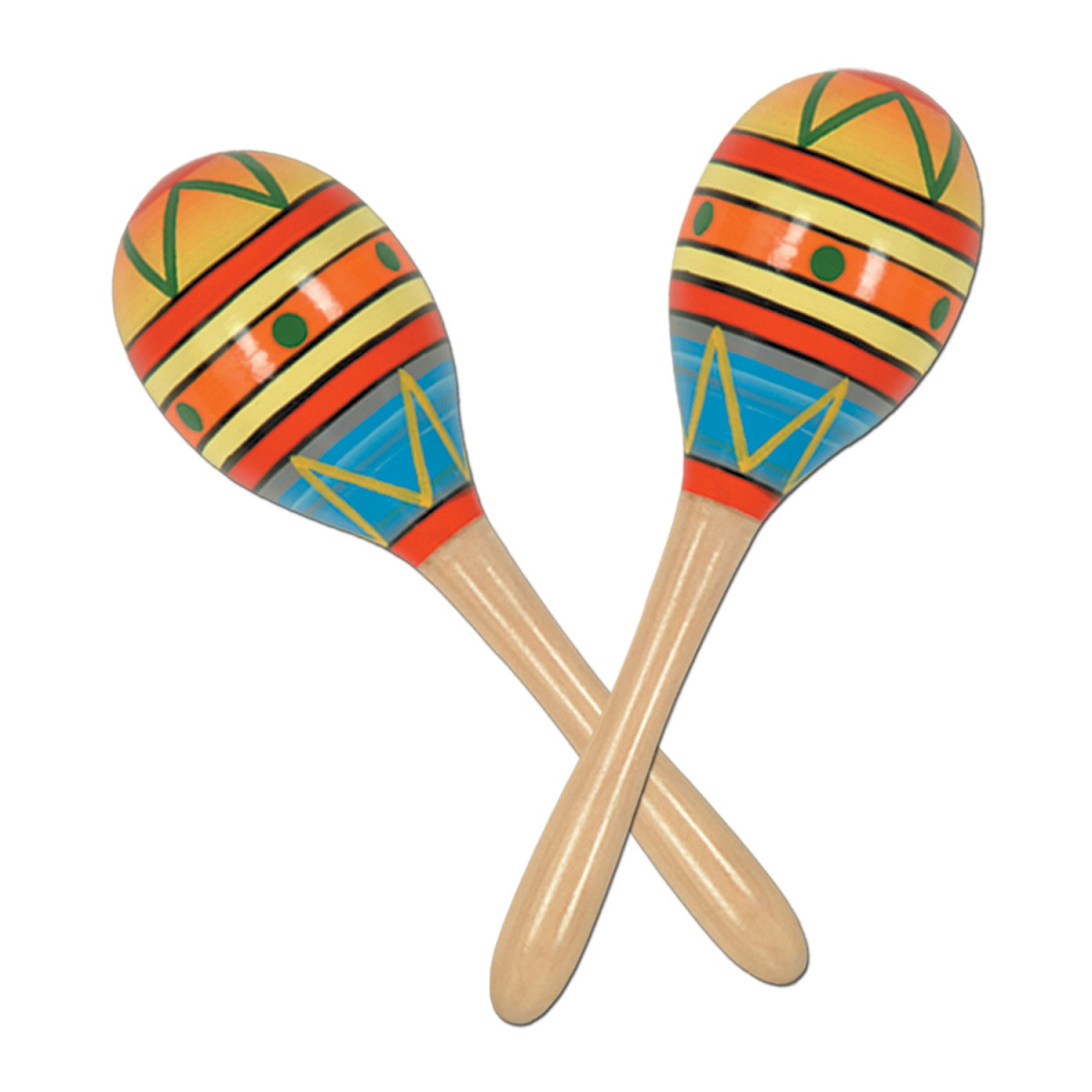 Club Pack of 24 Fun Fiesta Party Maraca Noise Makers & Party Favors 8 ...