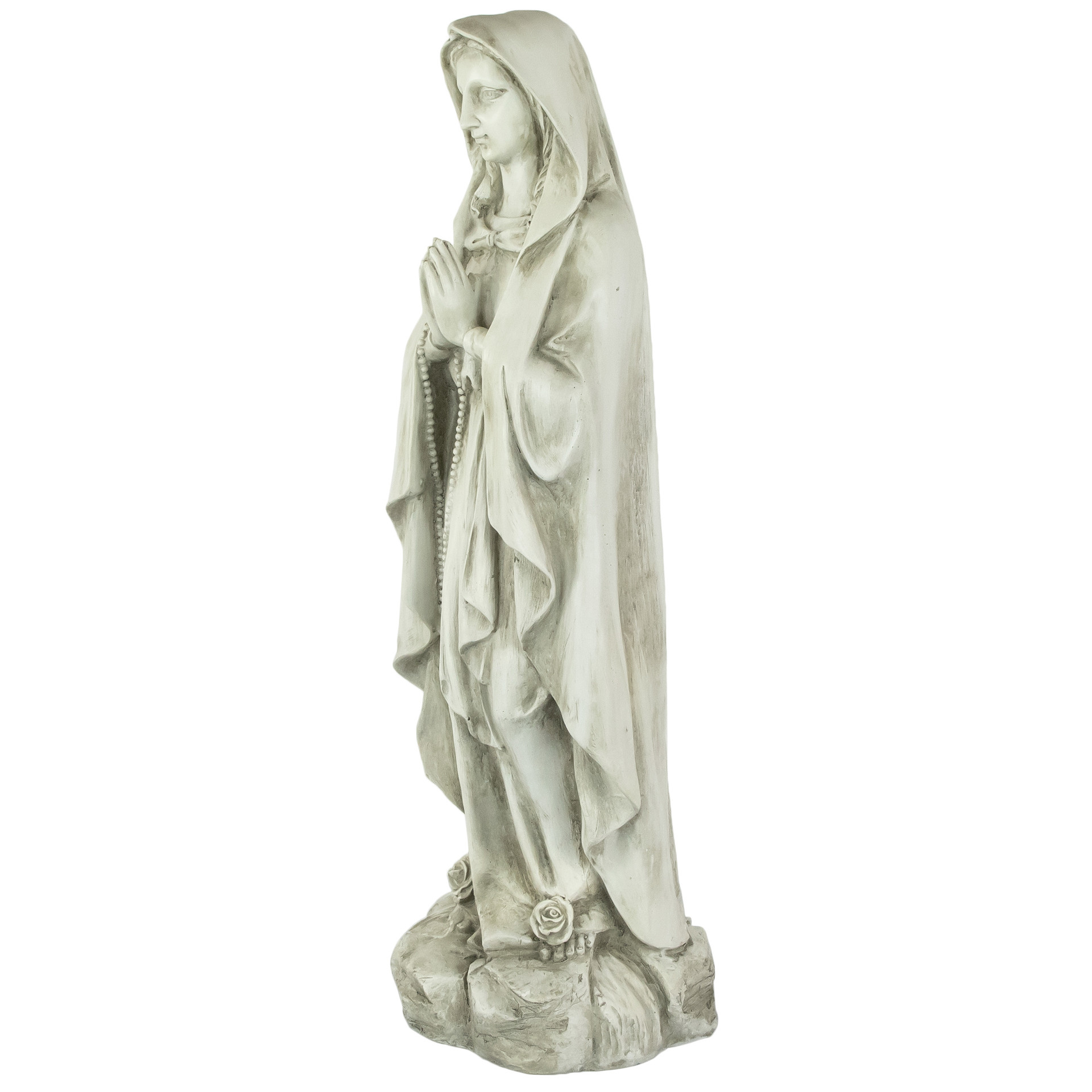 28" Religious Praying Virgin Mary Outdoor Garden Statue | Christmas Central