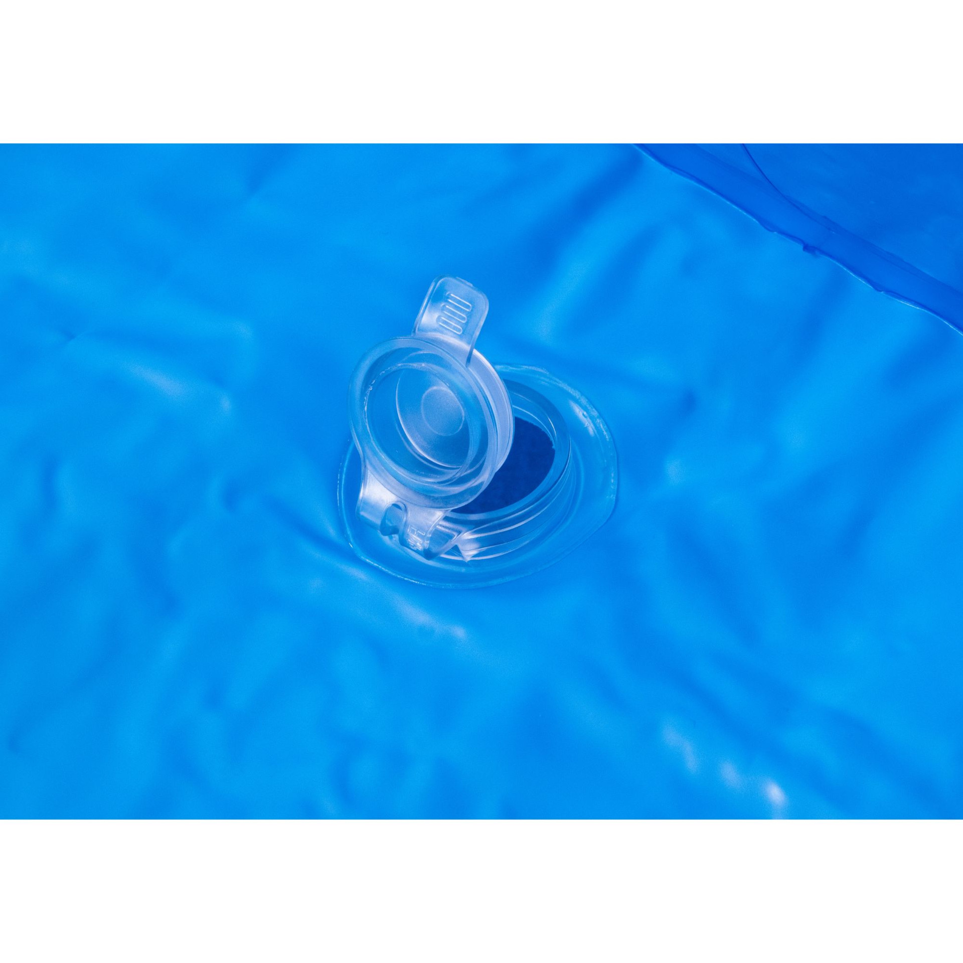 10' Blue & White Inflatable Rectangular Swimming Pool | Christmas Central