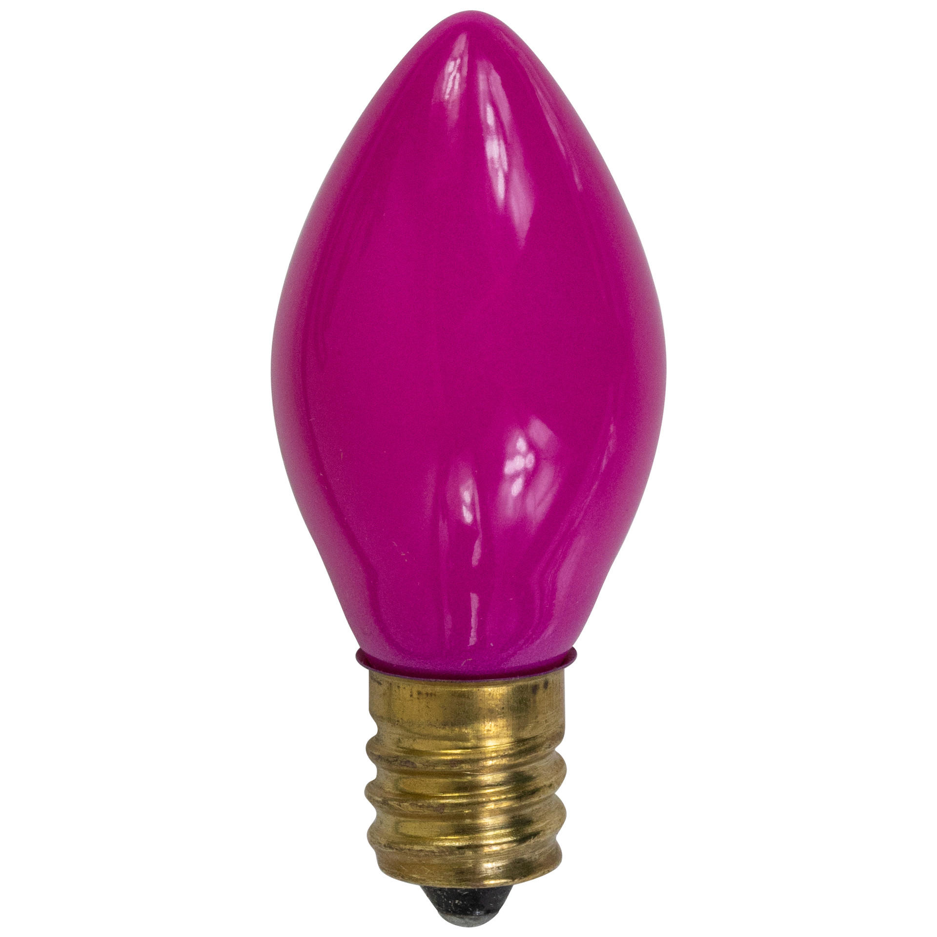 Pack of 25 Pink Incandescent C7 Christmas Replacement Bulbs | Christmas ...