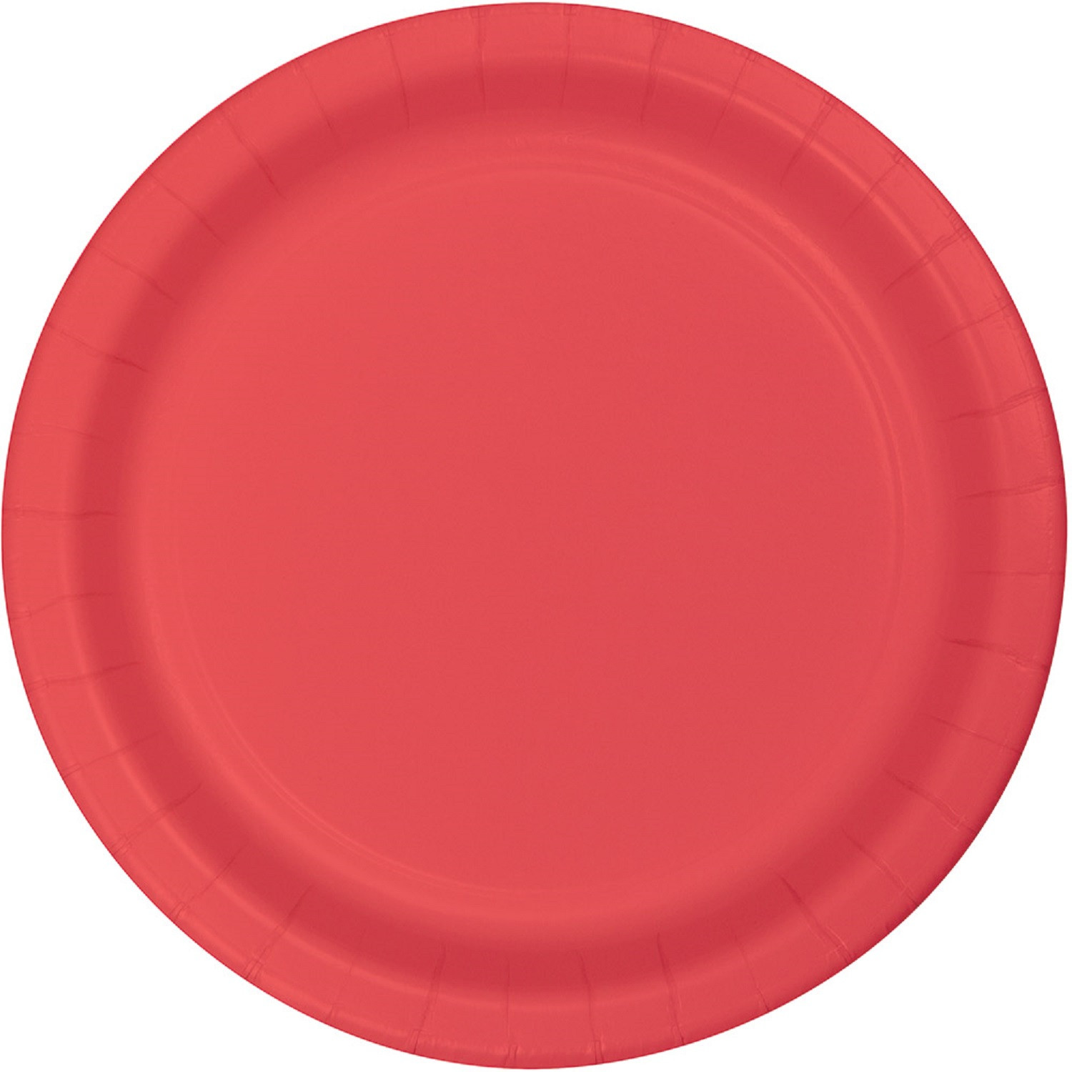 Club Pack of 240 Coral Red Paper Party Banquet Plates 10" | Christmas ...