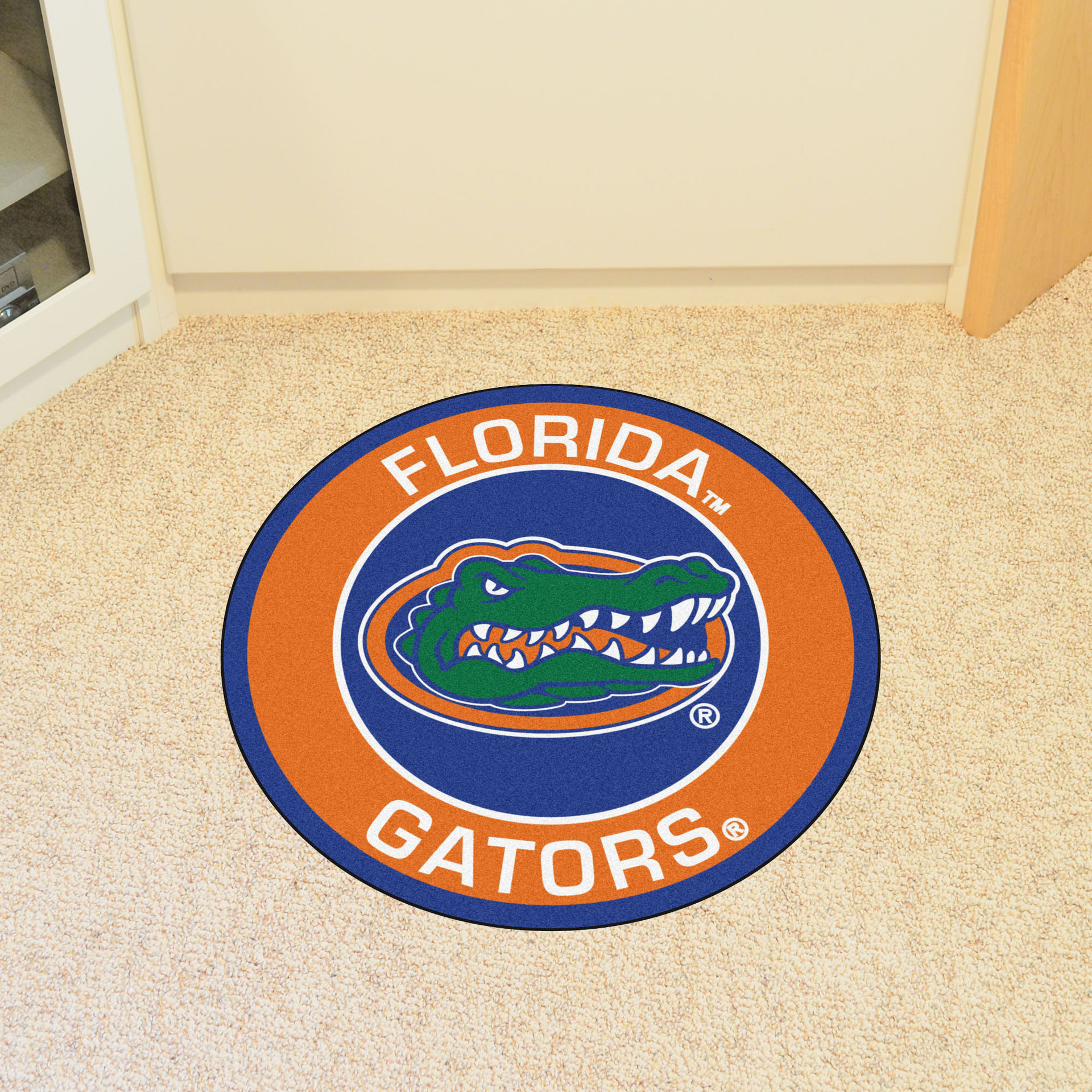 27" Blue & Orange NCAA University of Florida Gators Rounded Non-Skid ...