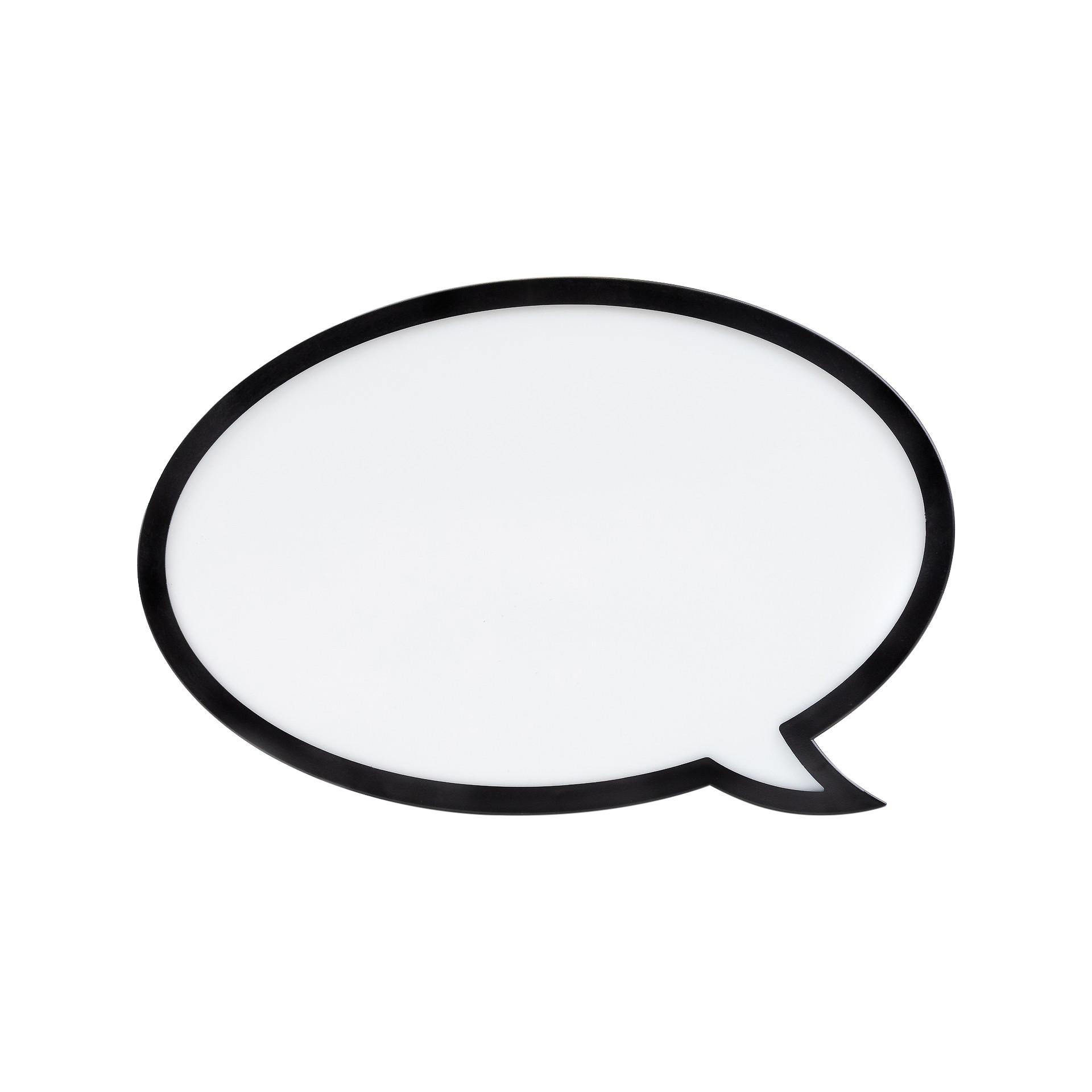 13" Battery Operated LED Lighted Speech Bubble White Board | Christmas ...