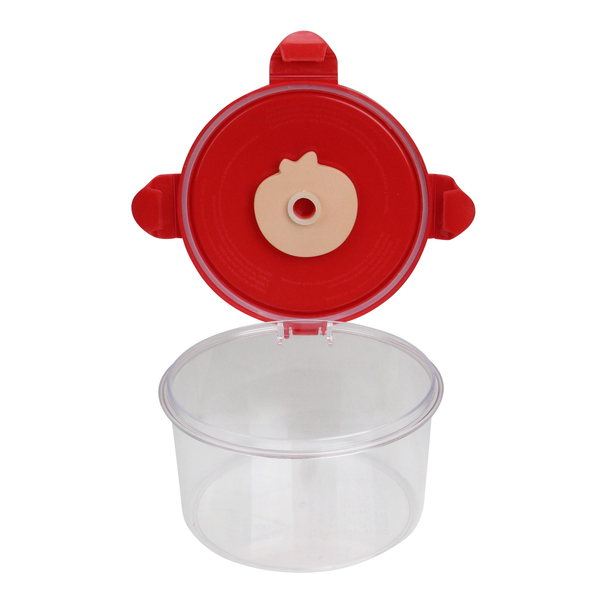 6" Resealable Sugar Storage Container with Attached Lid | Christmas Central