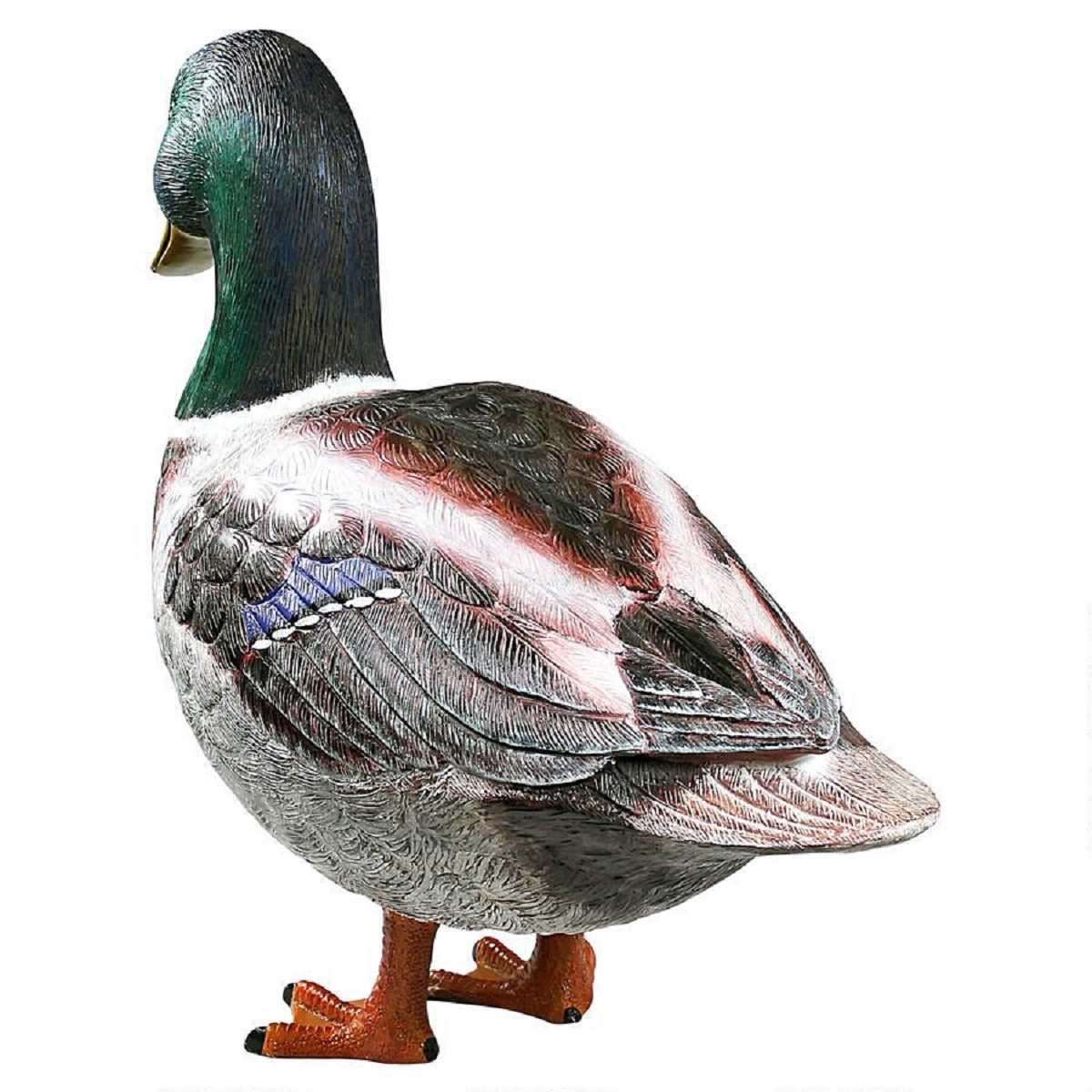 32.5" Over-sized Outdoor Garden Mallard Duck Statue | Christmas Central
