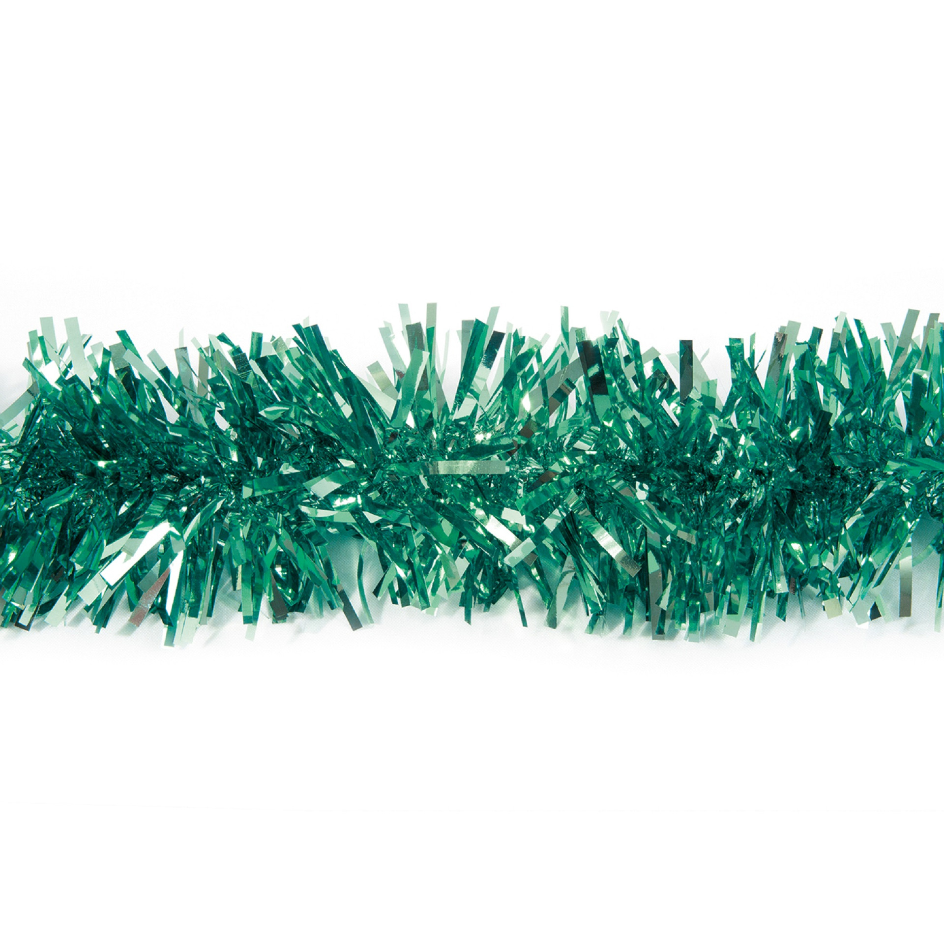 25' Teal Blue Metallic Twist Novelty Christmas Garland | Christmas Central