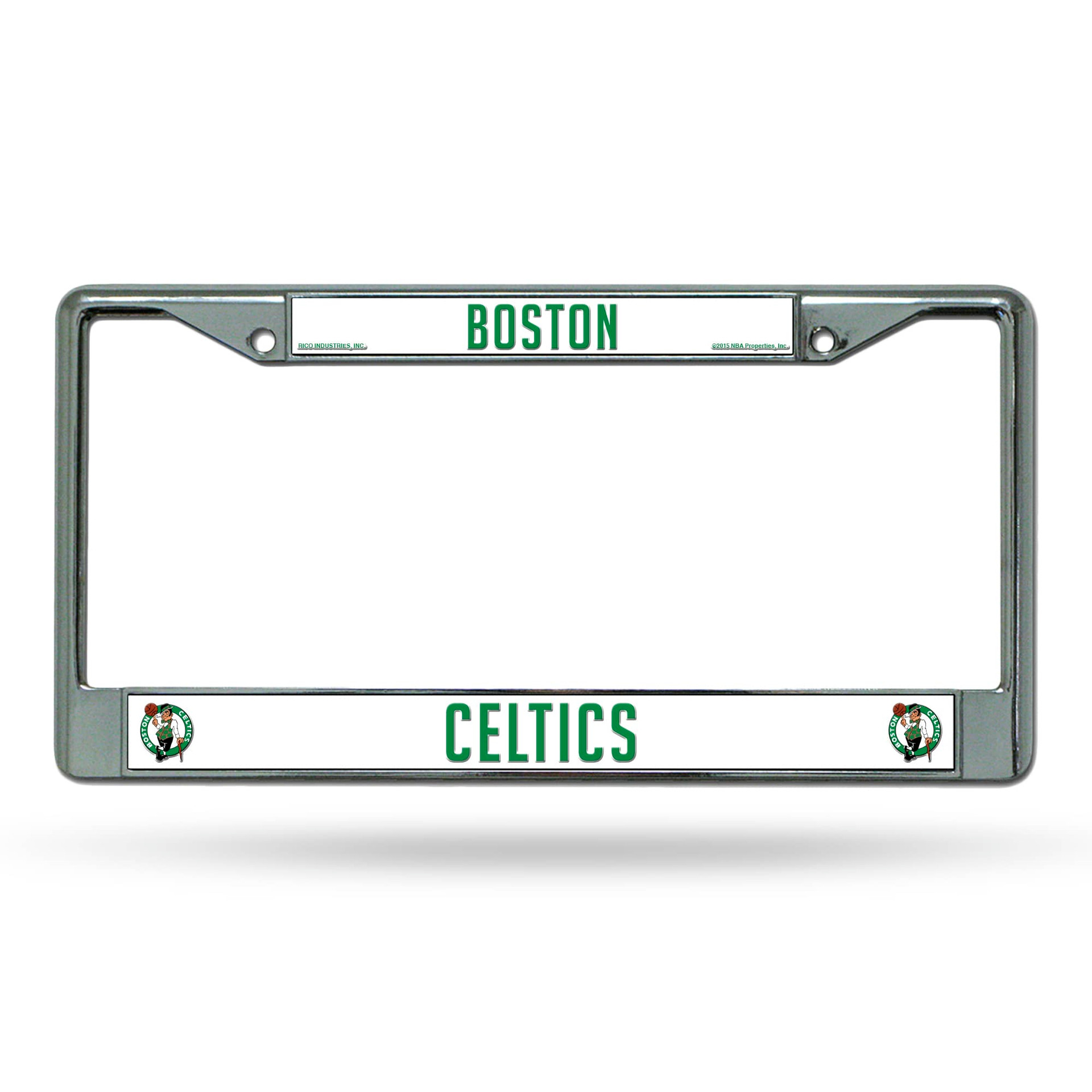 6" x 12" Green & White NBA Boston Celtics License Plate Cover ...