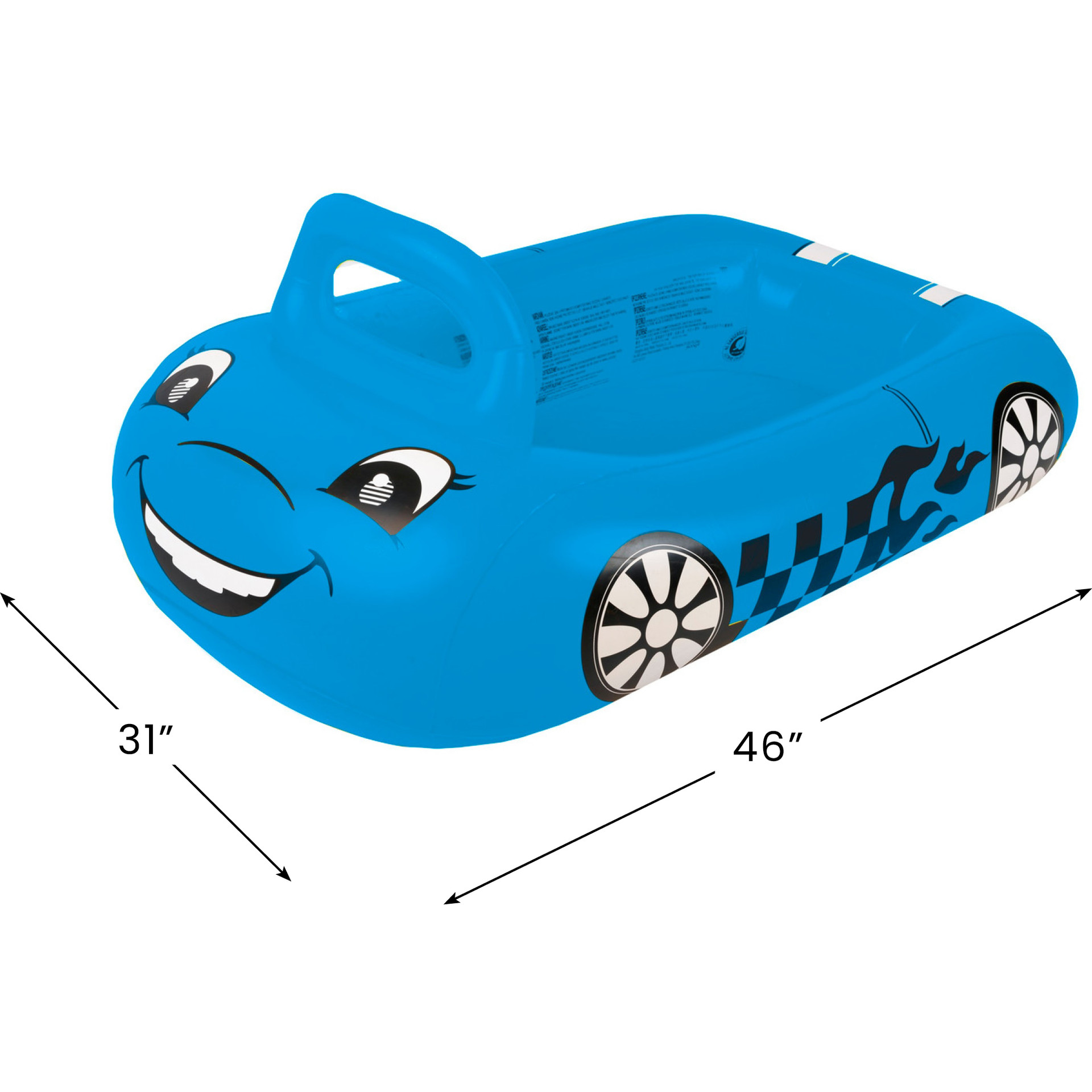Car Kiddie Pool Ball Pit - 46" - Blue | Christmas Central