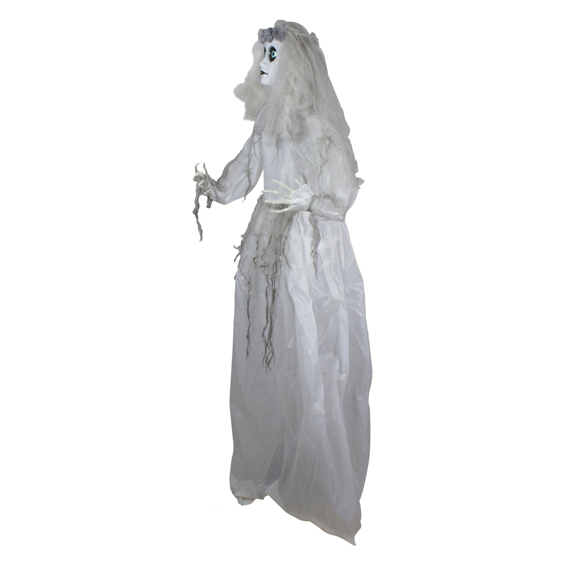 6' Lighted & Animated Ghost Bride Halloween Decoration | Christmas Central