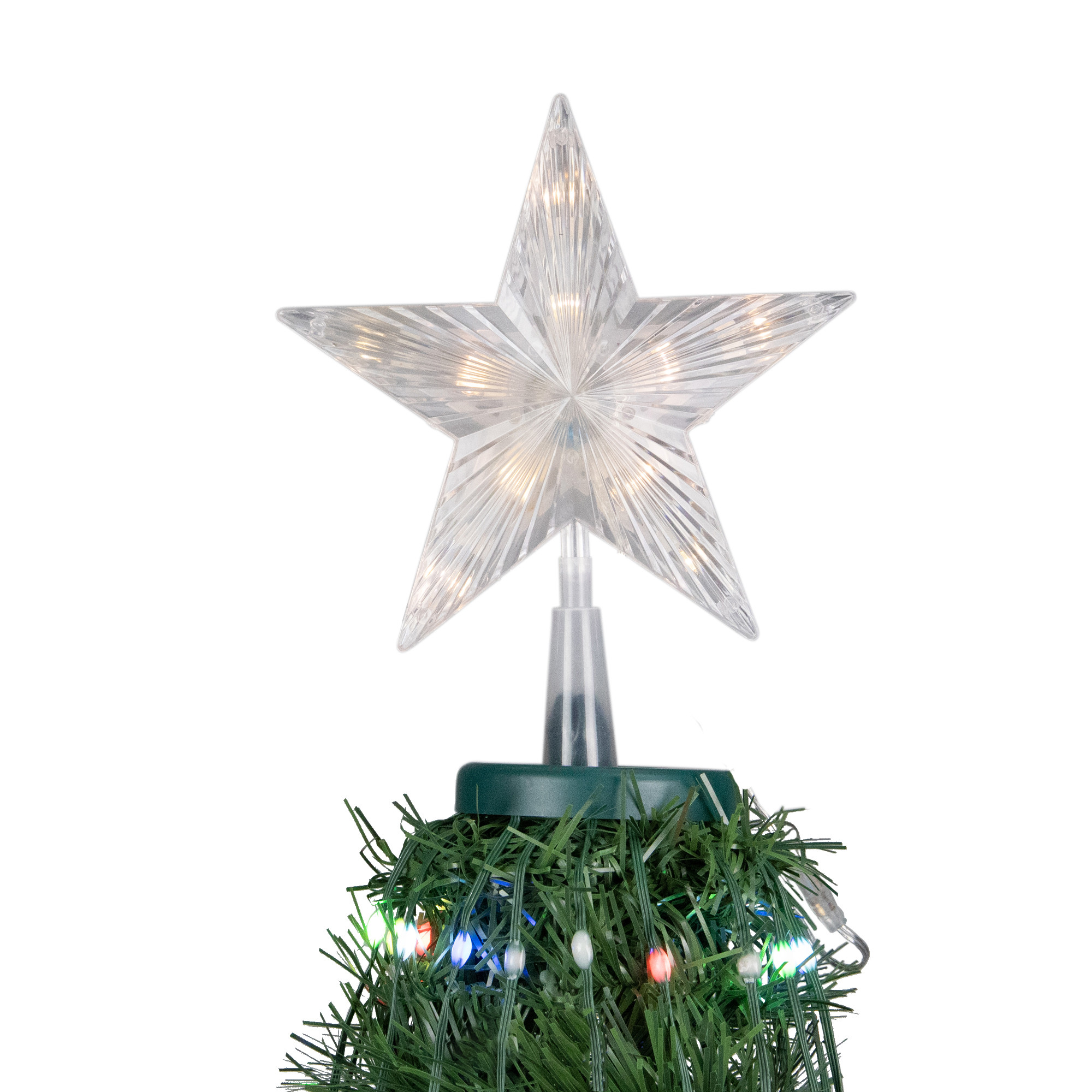 6' Green Color Changing Multiple Function Pop Up Artificial Outdoor ...