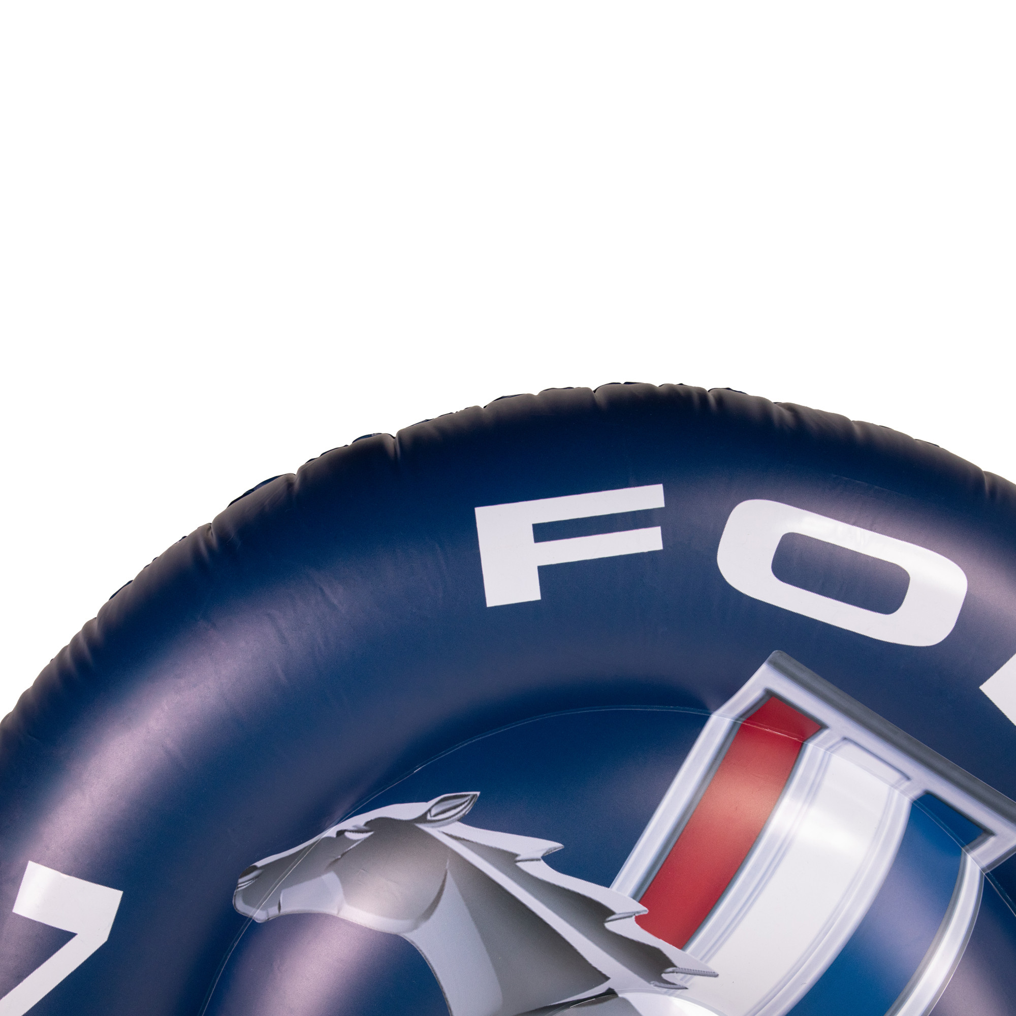 46" Inflatable Round Ford Mustang Pool Float | Christmas Central