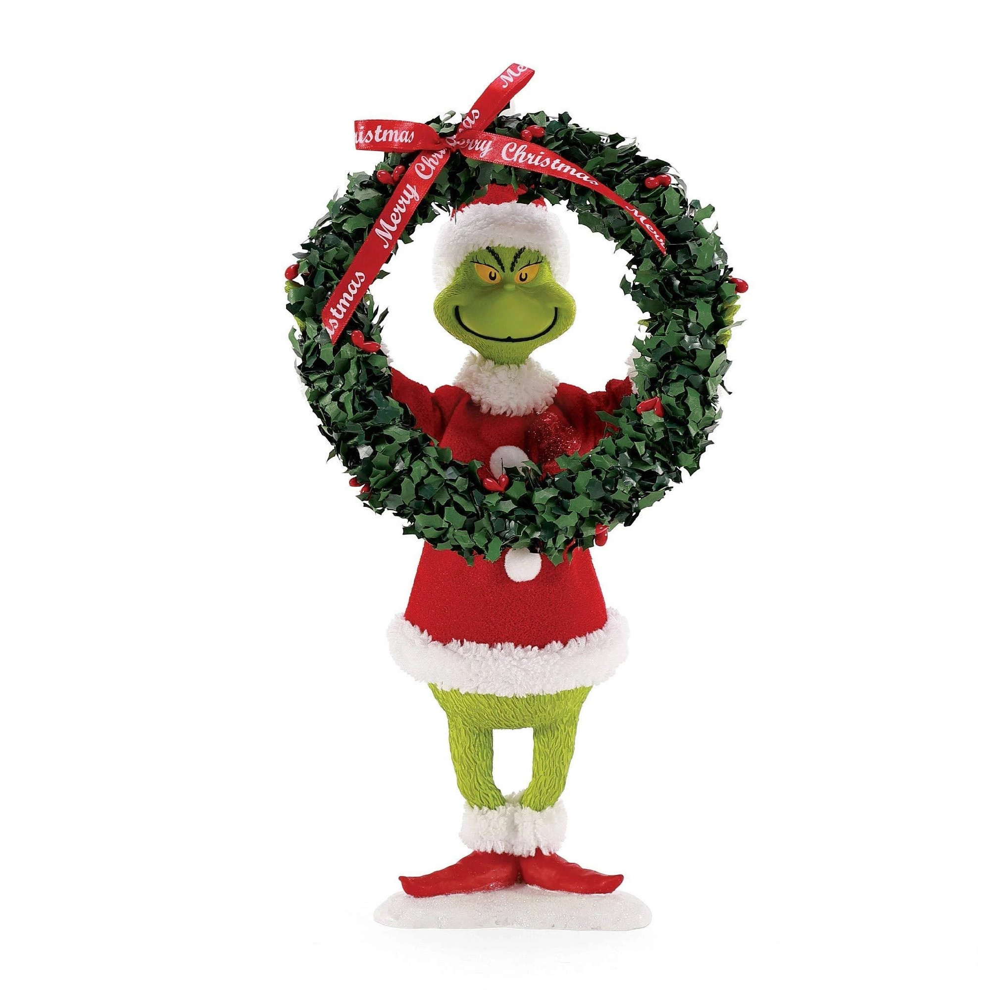 Dept 56 Grinch Decorates Christmas Figure | Christmas Central