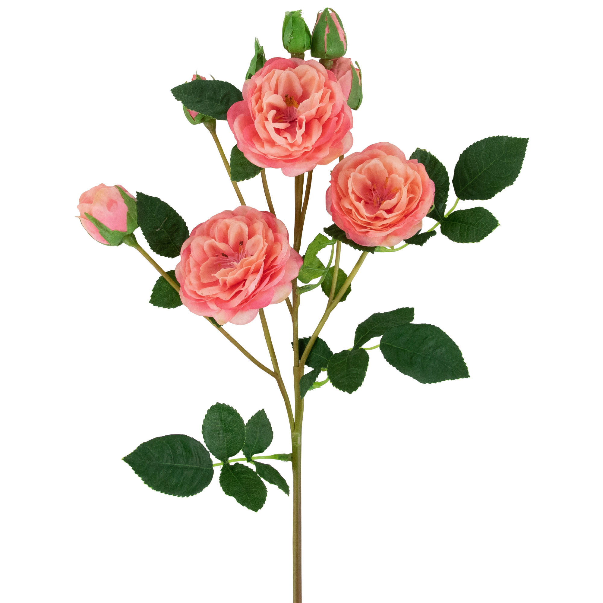 Real Touch™ Pink Artificial Camellia Rose Floral Sprays, Set of 6 - 23 ...