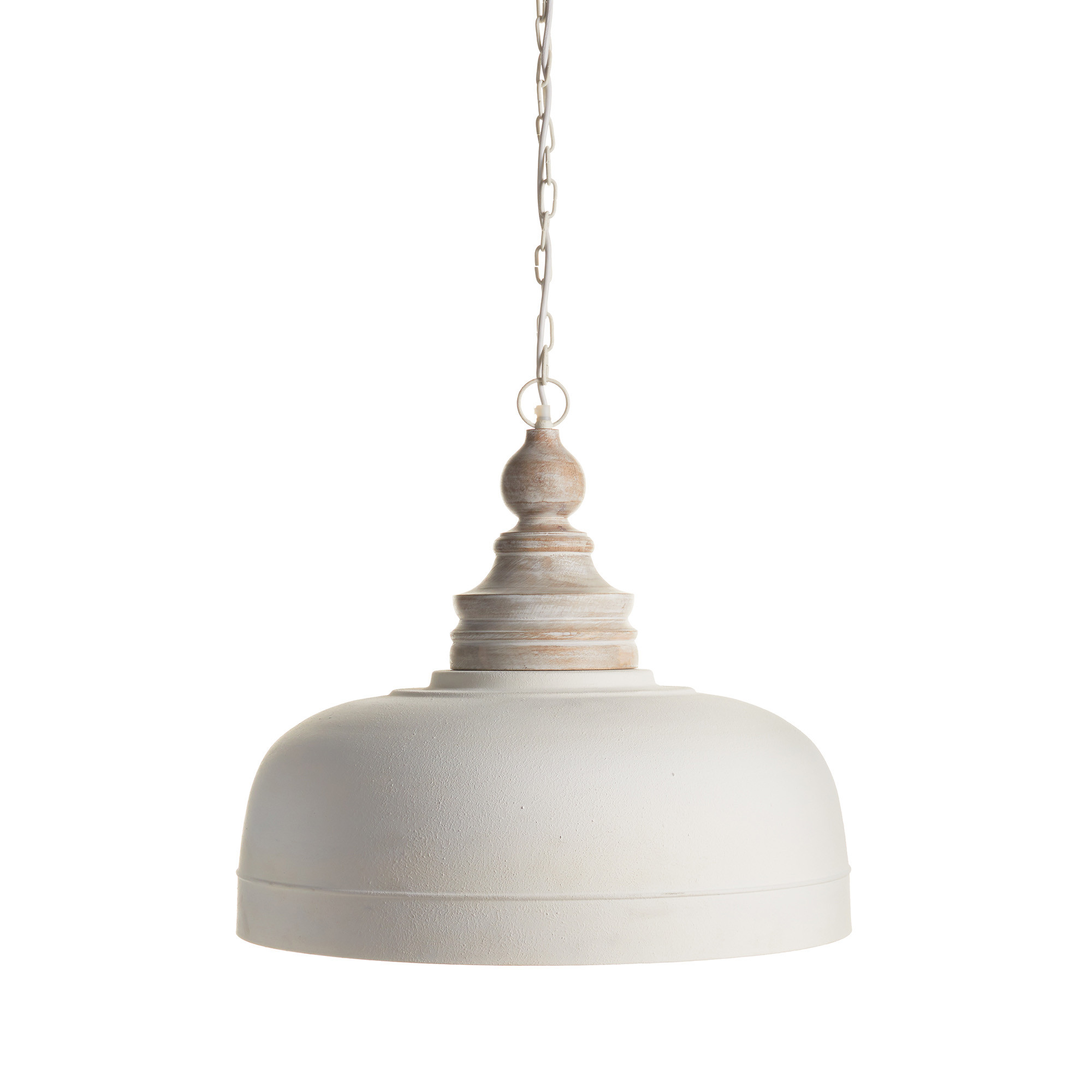 Hanging Pendant Ceiling Light Fixture - 23.5" - White | Christmas Central