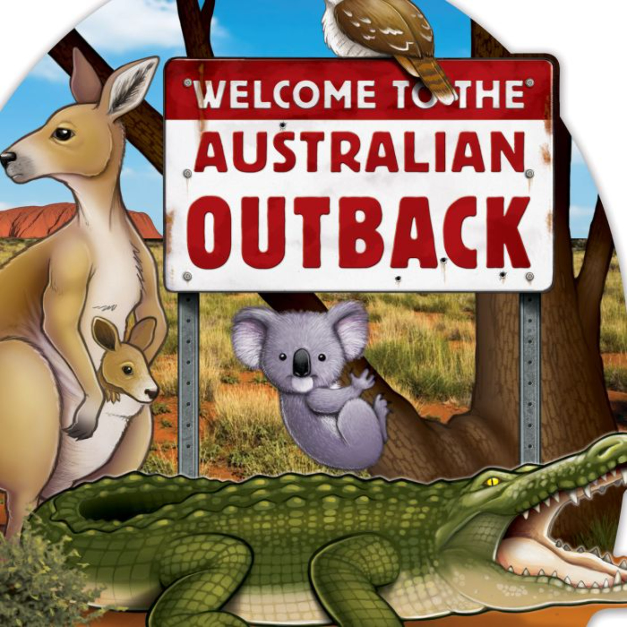 Set of 12 “Welcome to the Australian Outback” Table Centerpiece 10 ...
