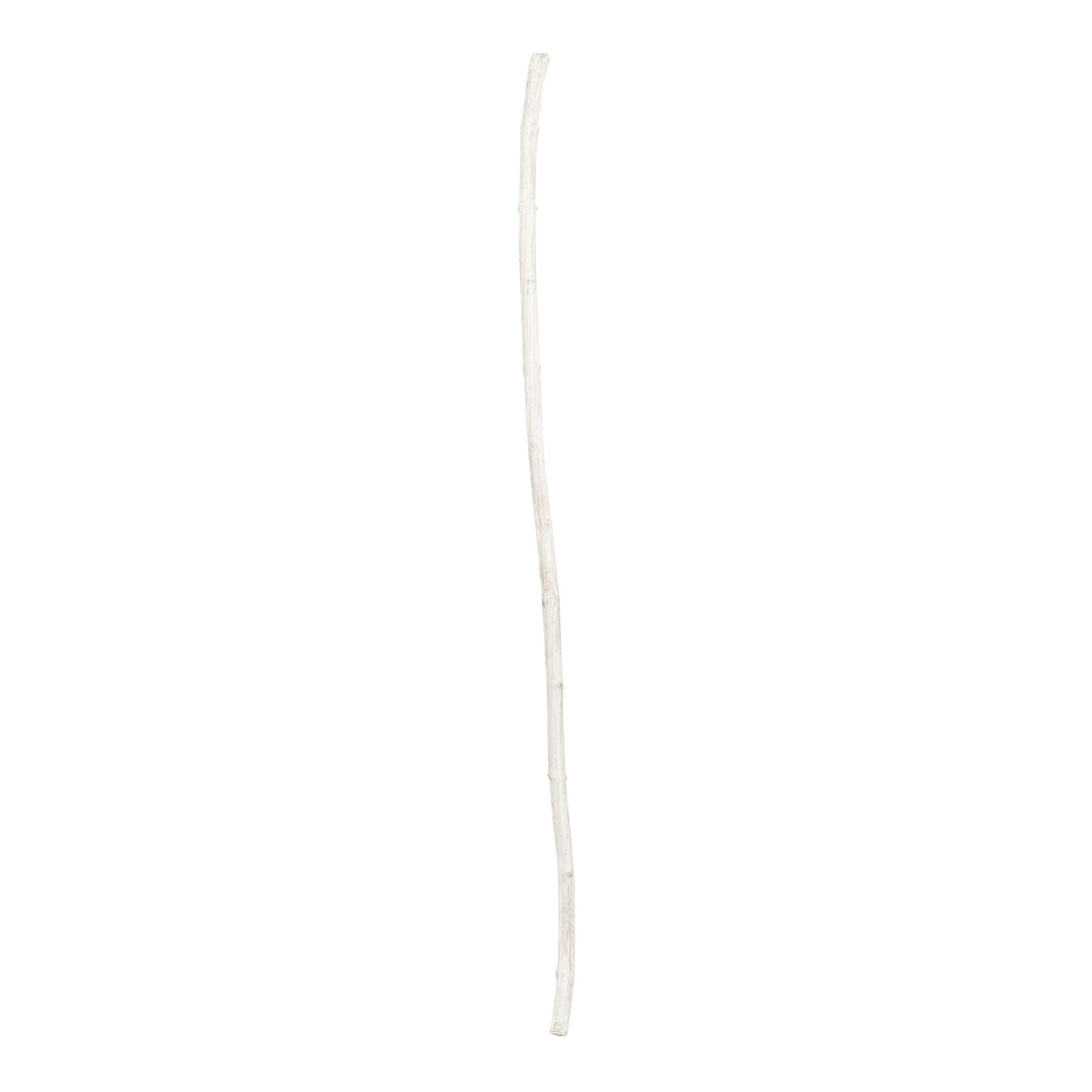 72” White Washed Twisted Stick | Christmas Central