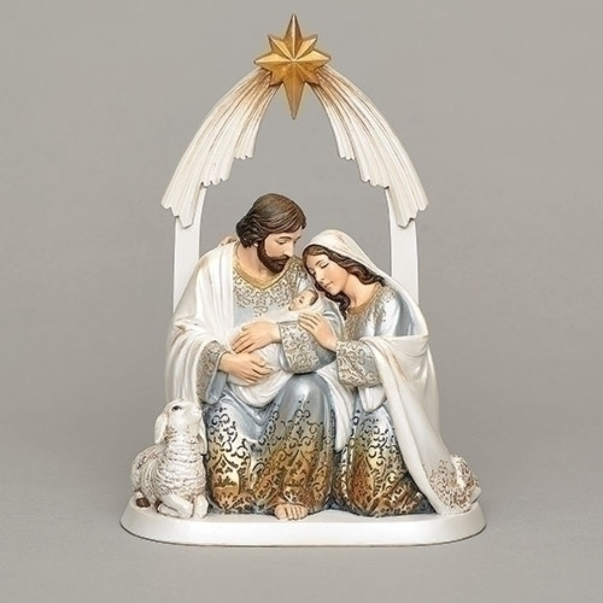 9.75" Holy Family Christmas Tabletop Figurine | Christmas Central
