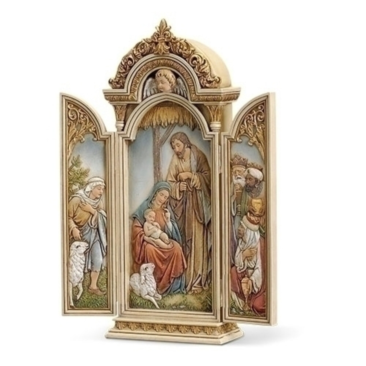 Nativity Triptych Christmas Tabletop Panel Decoration - 12.75 ...