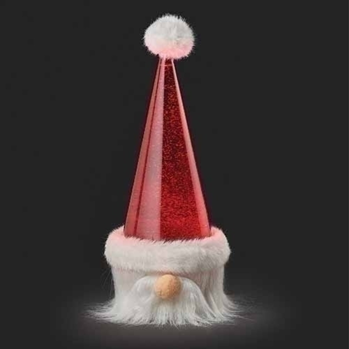 11" LED Lighted Santa Hat Christmas Tabletop Decoration | Christmas Central