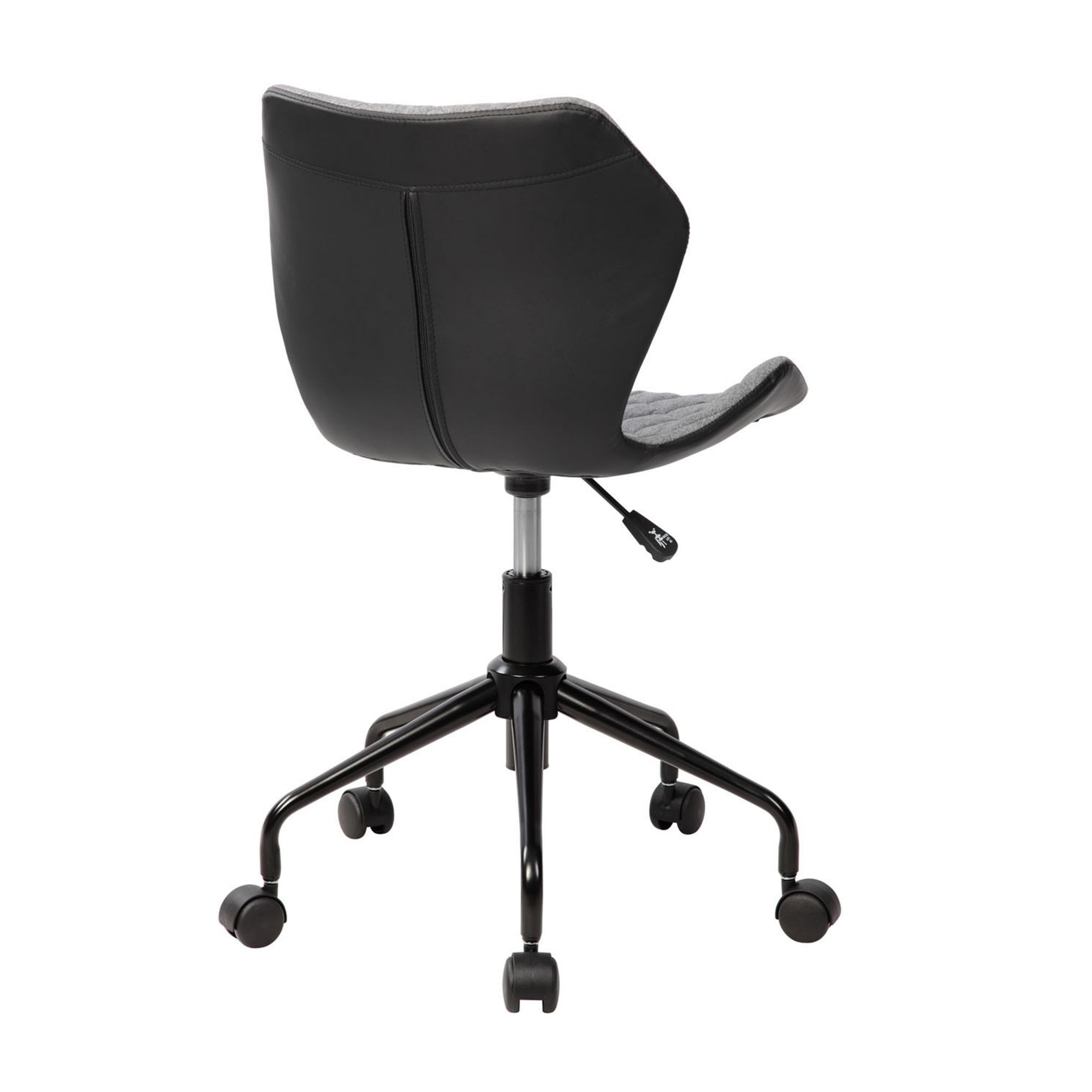 30.75" Gray & Black Deluxe Modern Office Armless Task Chair | Christmas ...